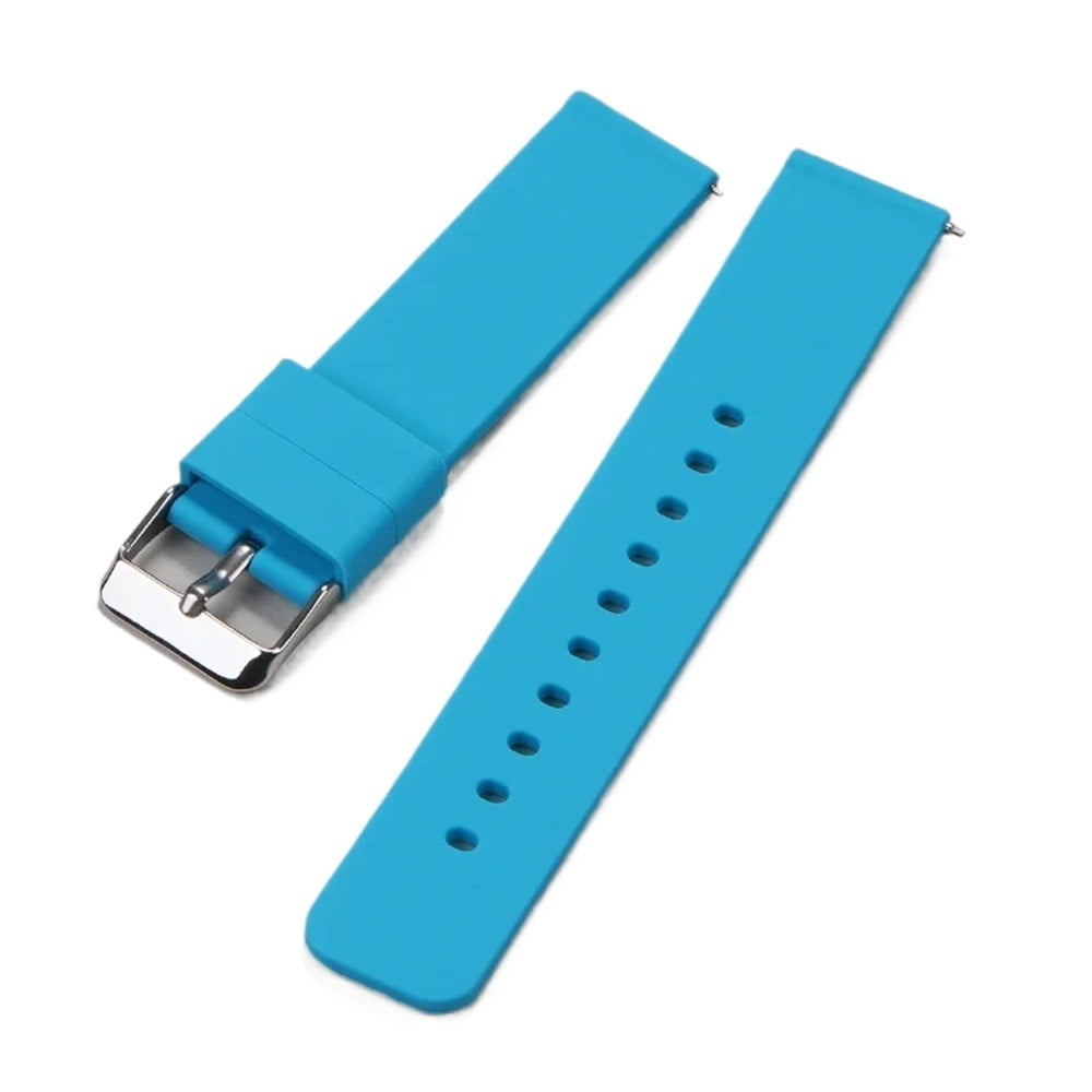 Soft Silicone Watch Band 10/12/14/15/16/18/20mm 21mm 22mm 24mm Quick ...
