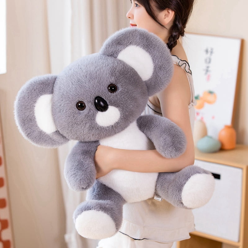 Soft Sitting Gray Koala Plush Toys Simulation Cute Australia Koala Stuffed Animal Soft Toys For ...