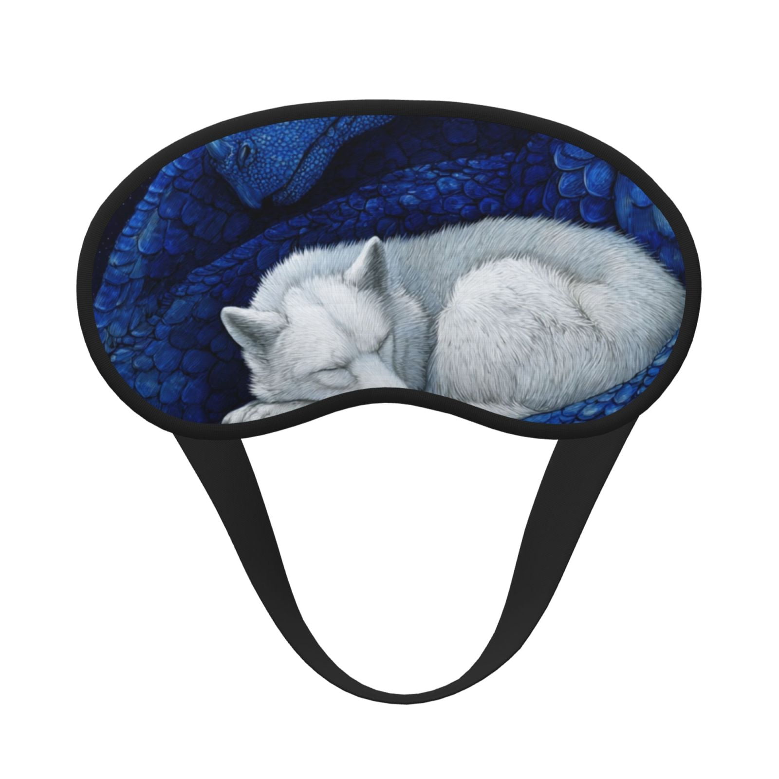 Soft Sleep Mask with Contoured Blackout & Comfort Fit - Blocks 100% ...