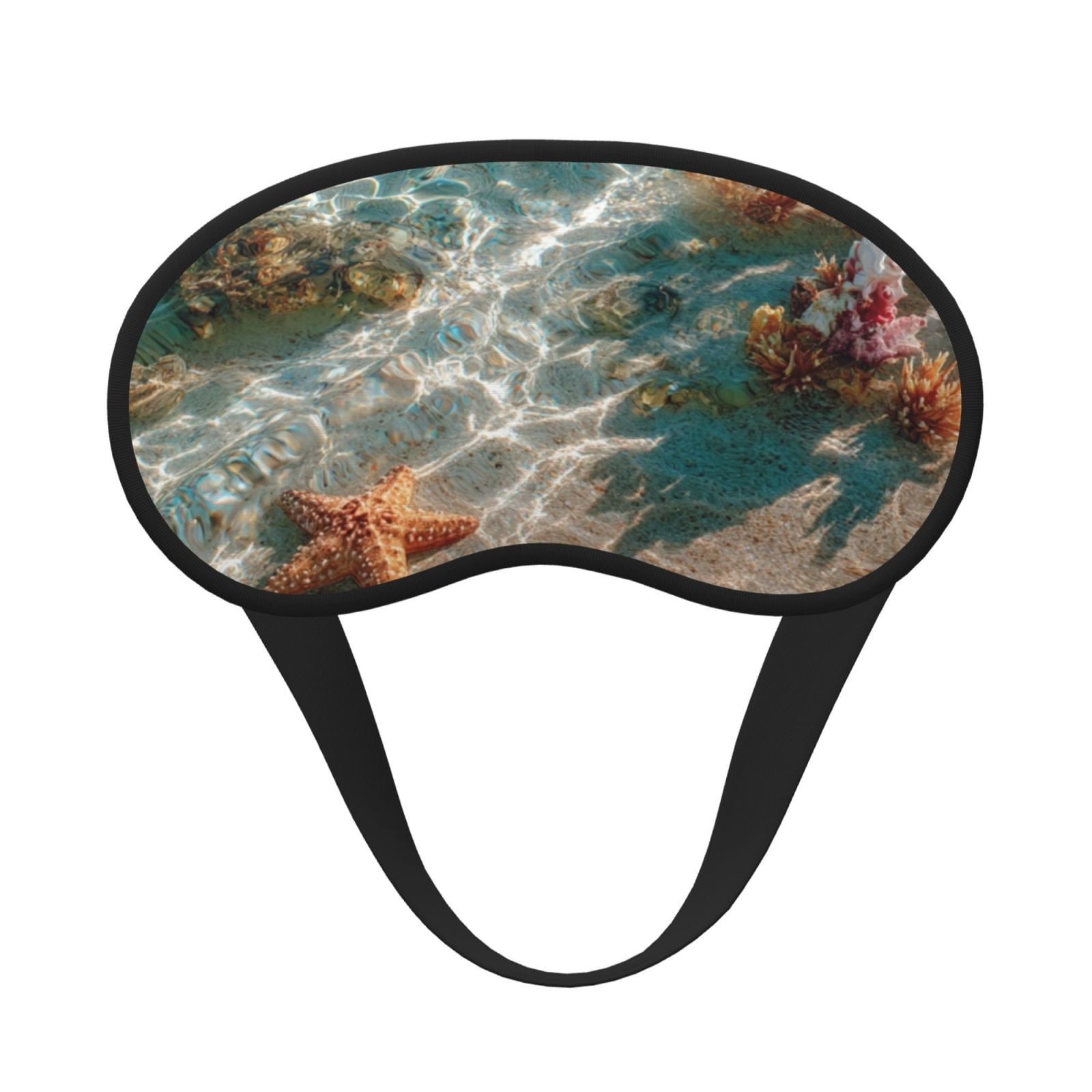 Soft Sleep Mask with Contoured Blackout & Comfort Fit - Blocks 100% ...