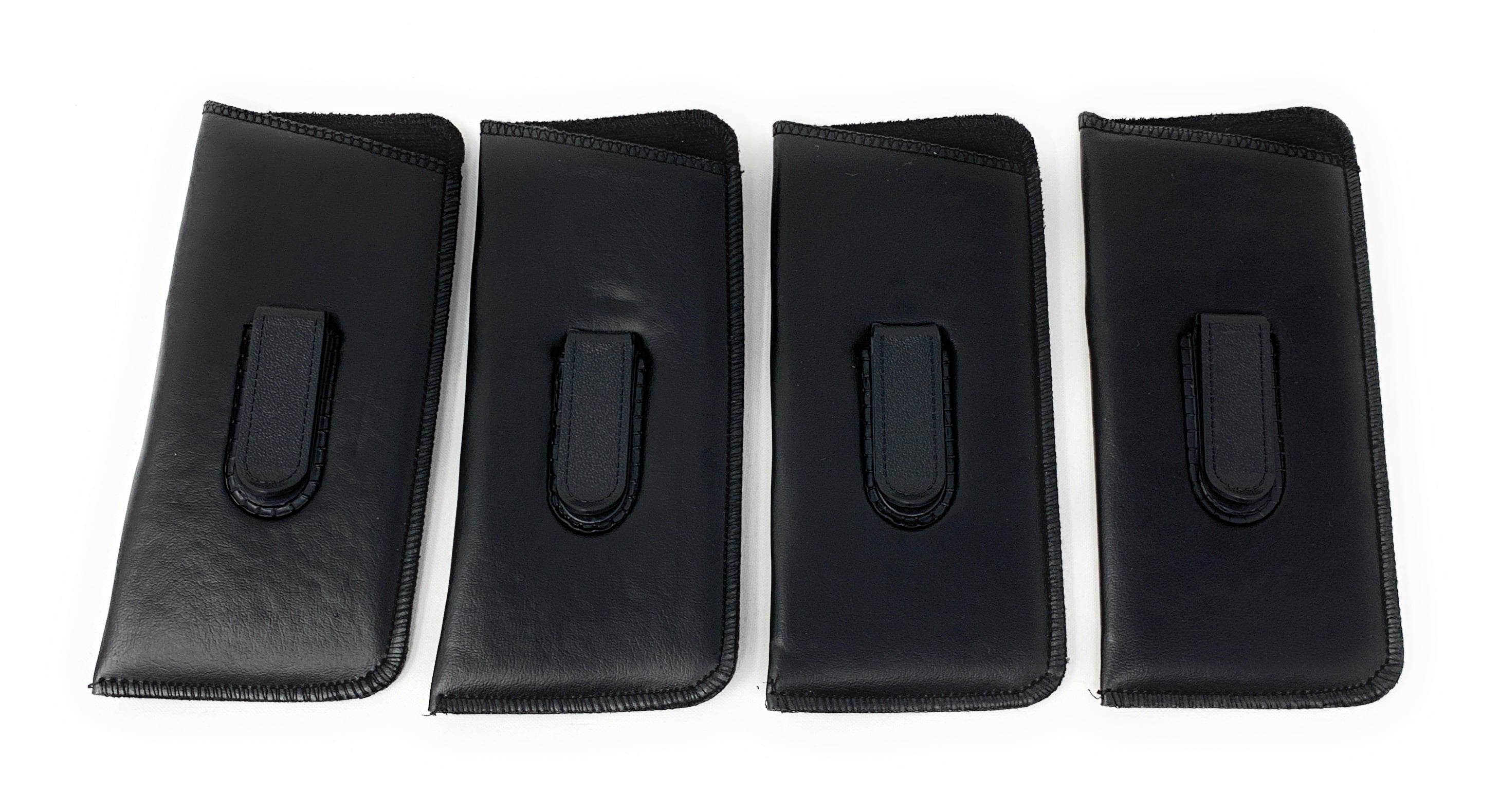 Soft Slip-In Eyeglasses Readers Case Holder Belt Holster Pouch w Clip ...