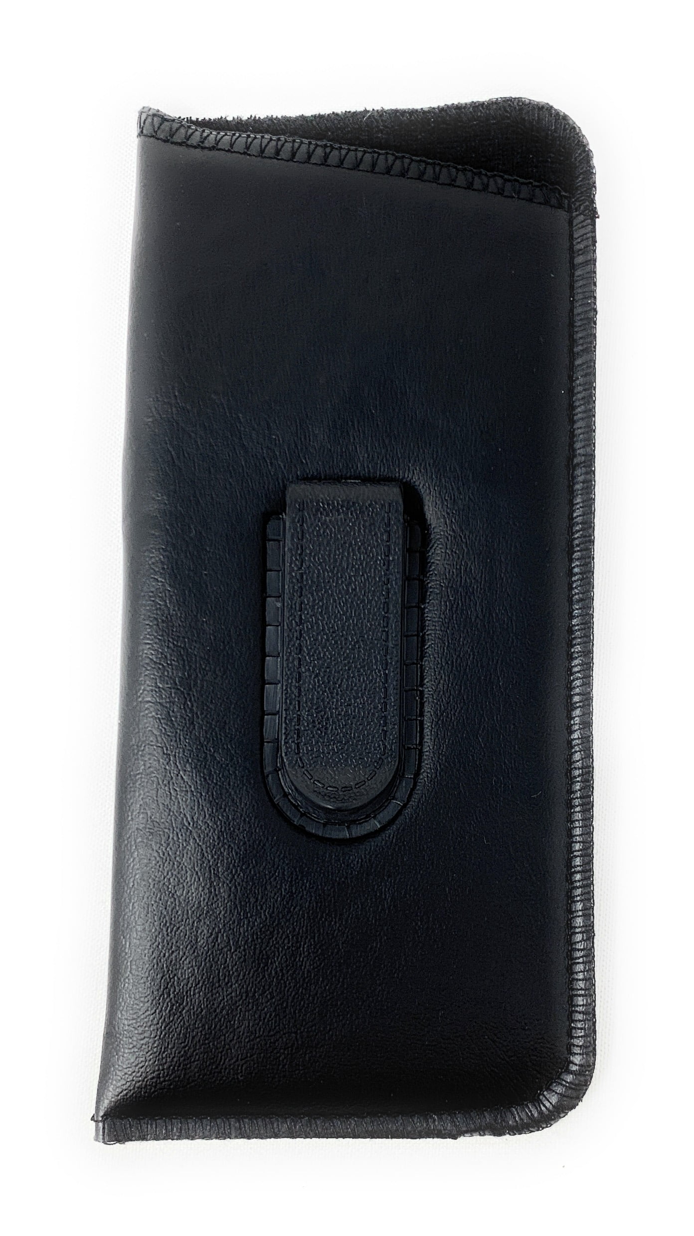 Soft Slip-In Eyeglass Cover Case Holder Belt Holster Pouch with Clip ...