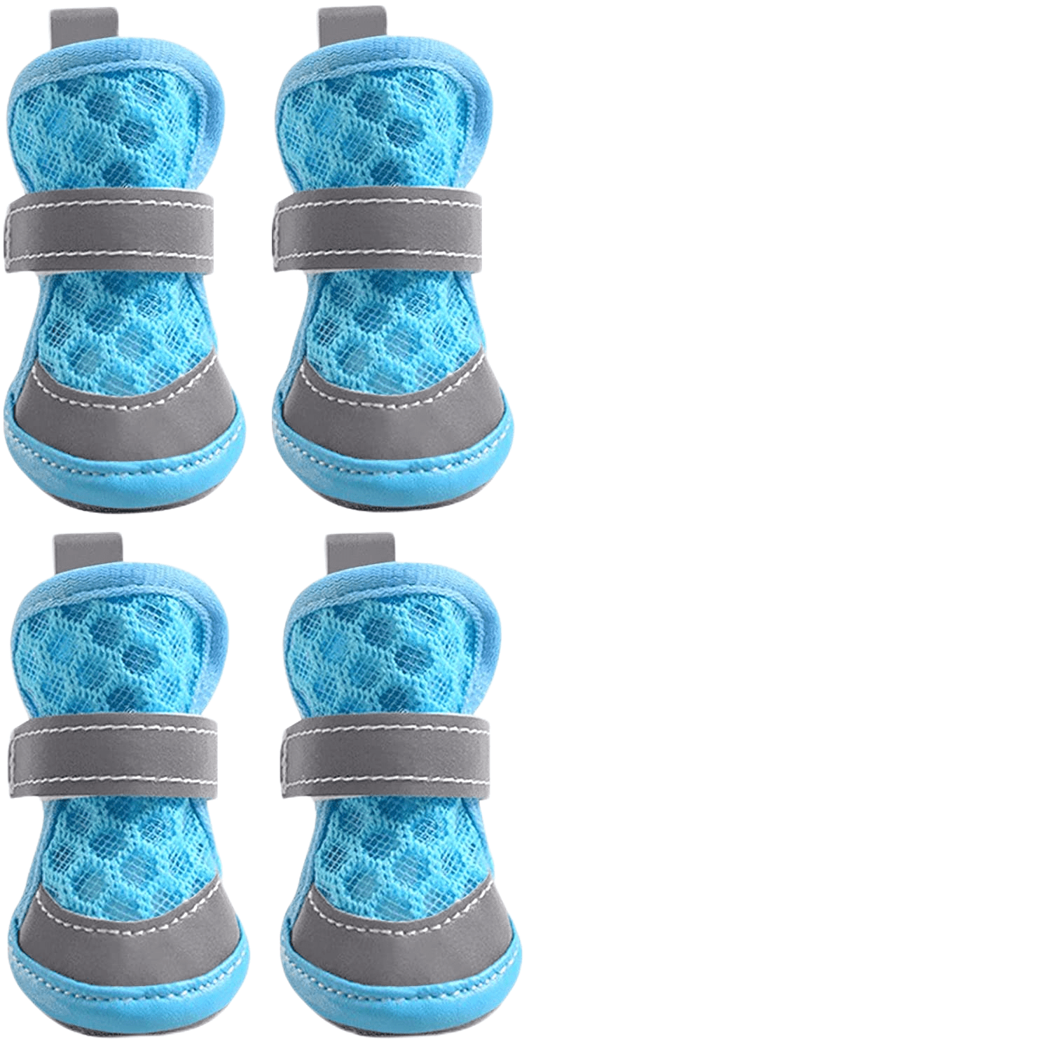 Soft Small Dog Shoes, Breathable Mesh Puppy Booties for Hot Pavement ...