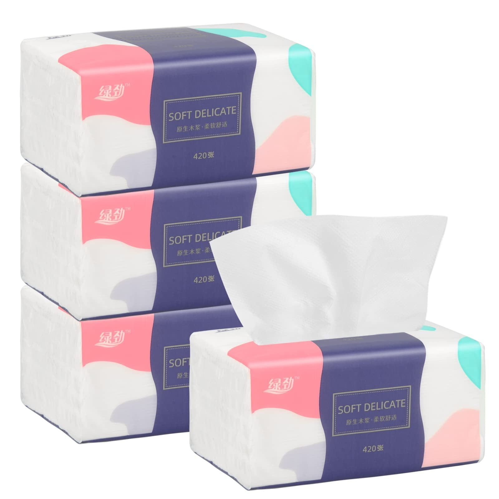 Soft Small Facial Tissue, Toilet Paper -BAG Cover Not BOX, Native Wood ...