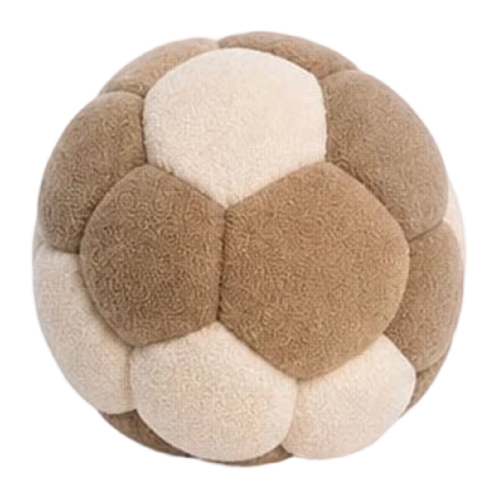 Soft Soccer Ball Stuffed Soccer Toys 2.5 Inch Sherpa Fabric Soccer Ball ...