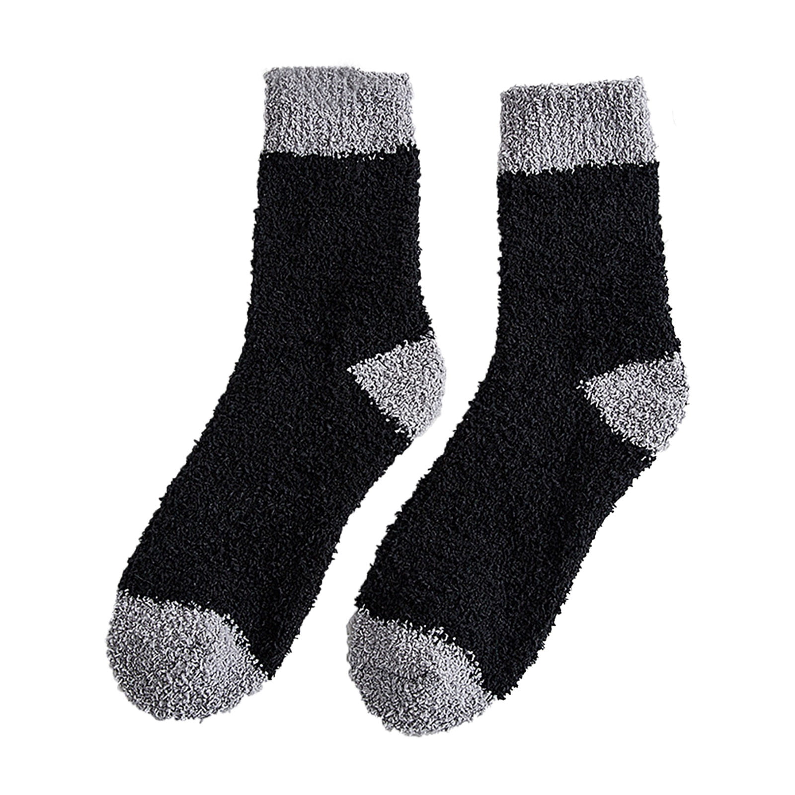 Cozy Adult Soft Socks for Men and Women, Winter Warm Coral Fuzzy ...