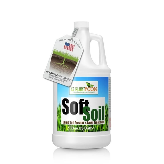 Soft Soil Liquid Soil Aerator & Lawn Treatment to Fix Compacted Soils ...