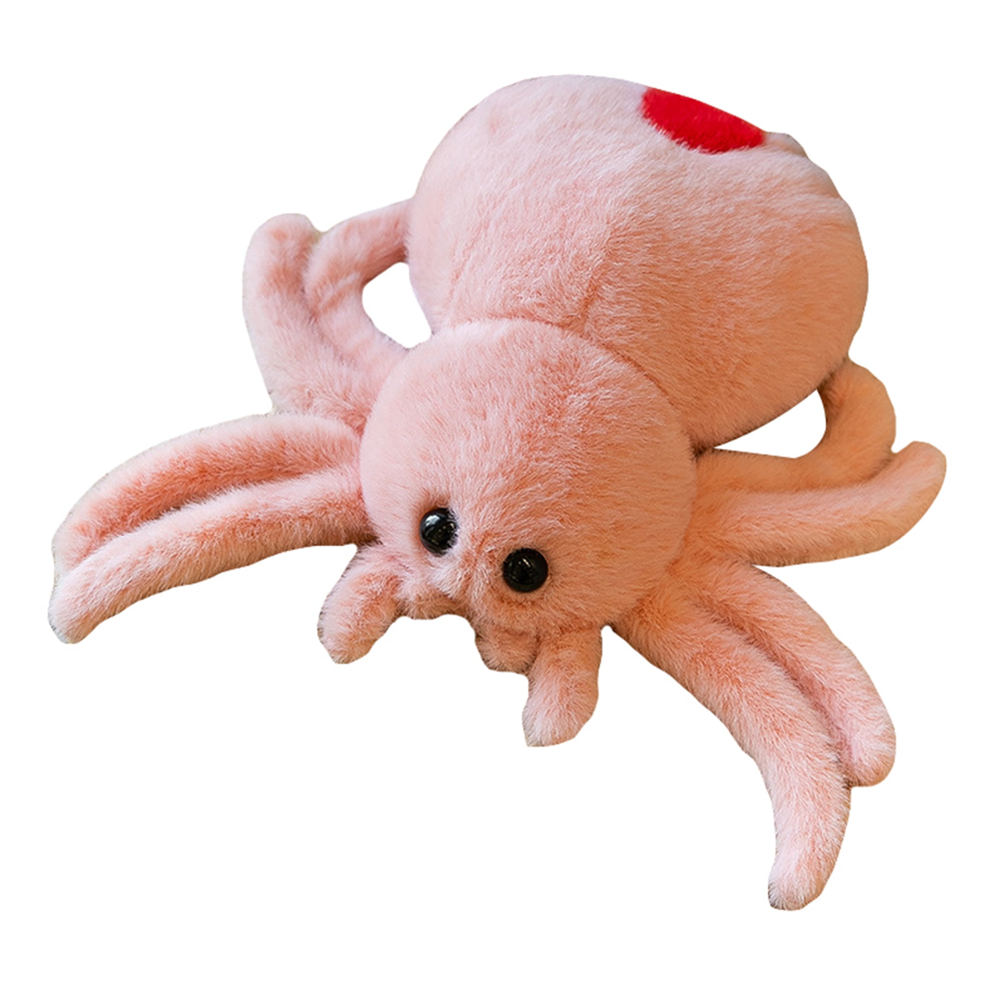 Okbabeha Spider Plushie, Cuddly Stuffed Animal Toy, Soft Halloween Doll ...