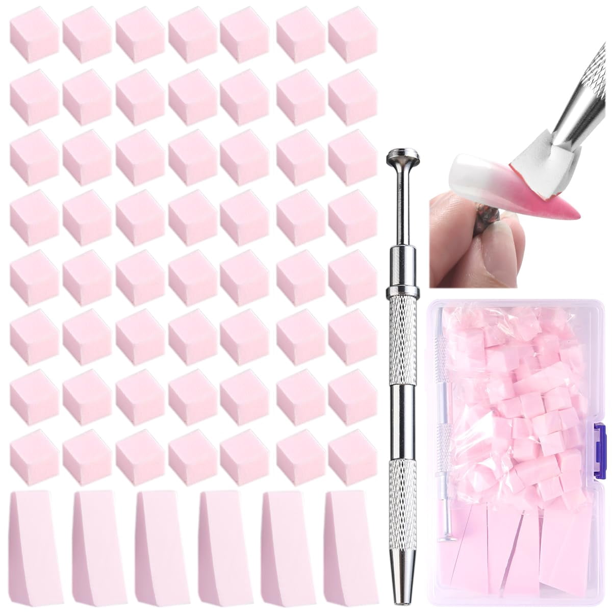 Soft Sponges with Grabbing Pen for Ombre and Art with Brush ...