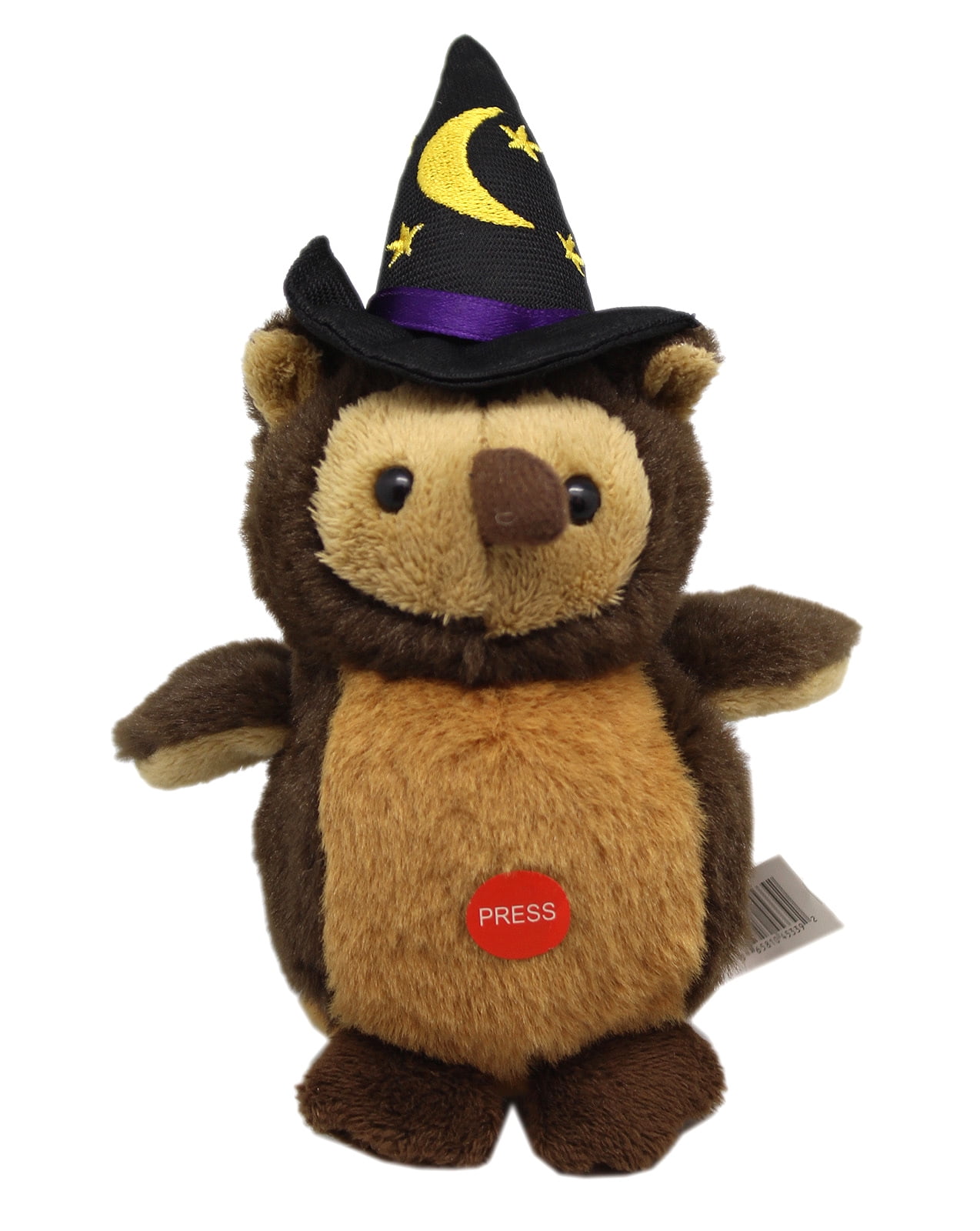 Soft Spots Wizard Owl Plush Toy: Brown Owl Plush- By Ganz (5in ...