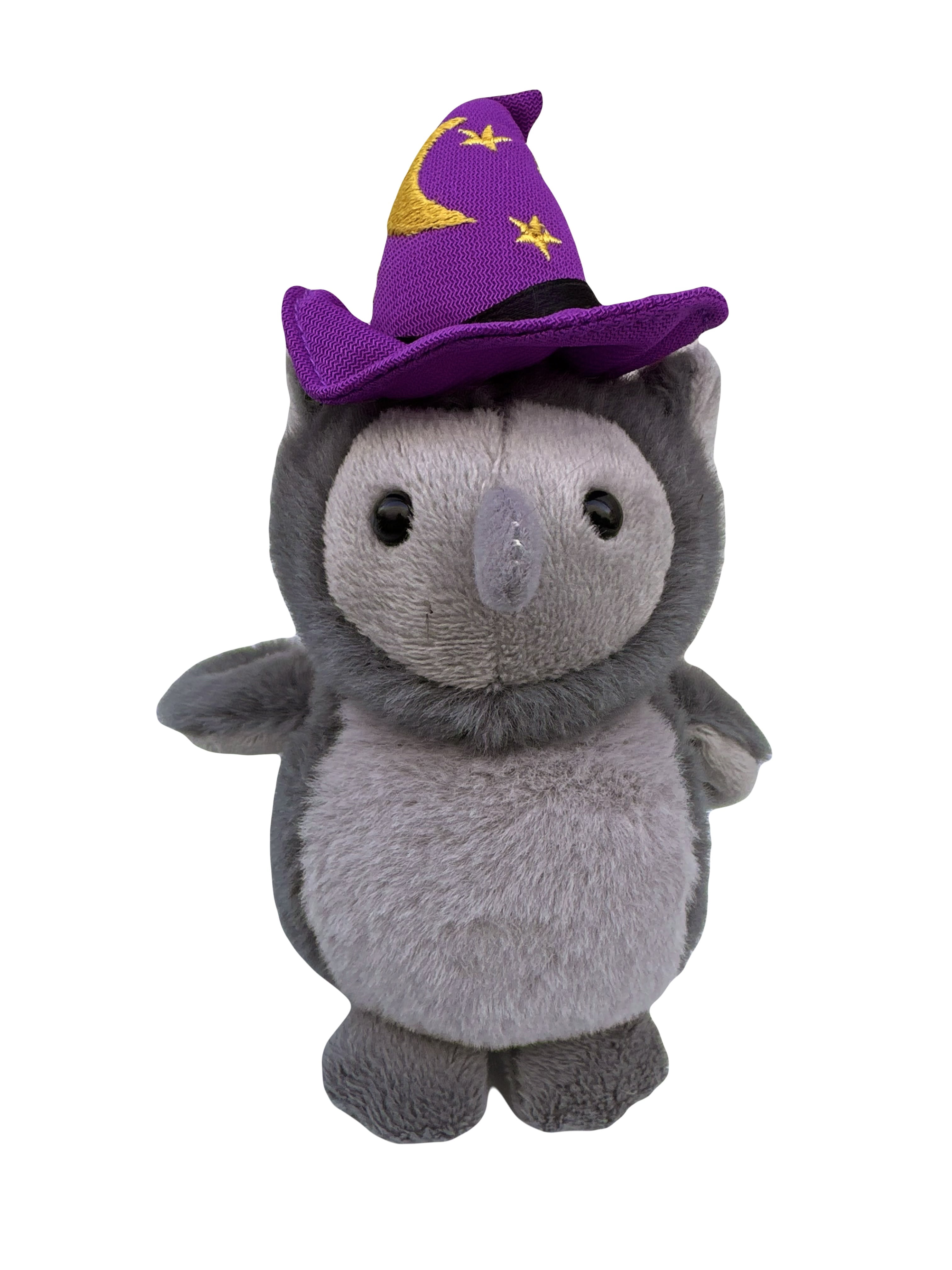 Soft Spots Wizard Owl Plush Toy: Gray Owl Plush Toy - By Ganz (5in ...