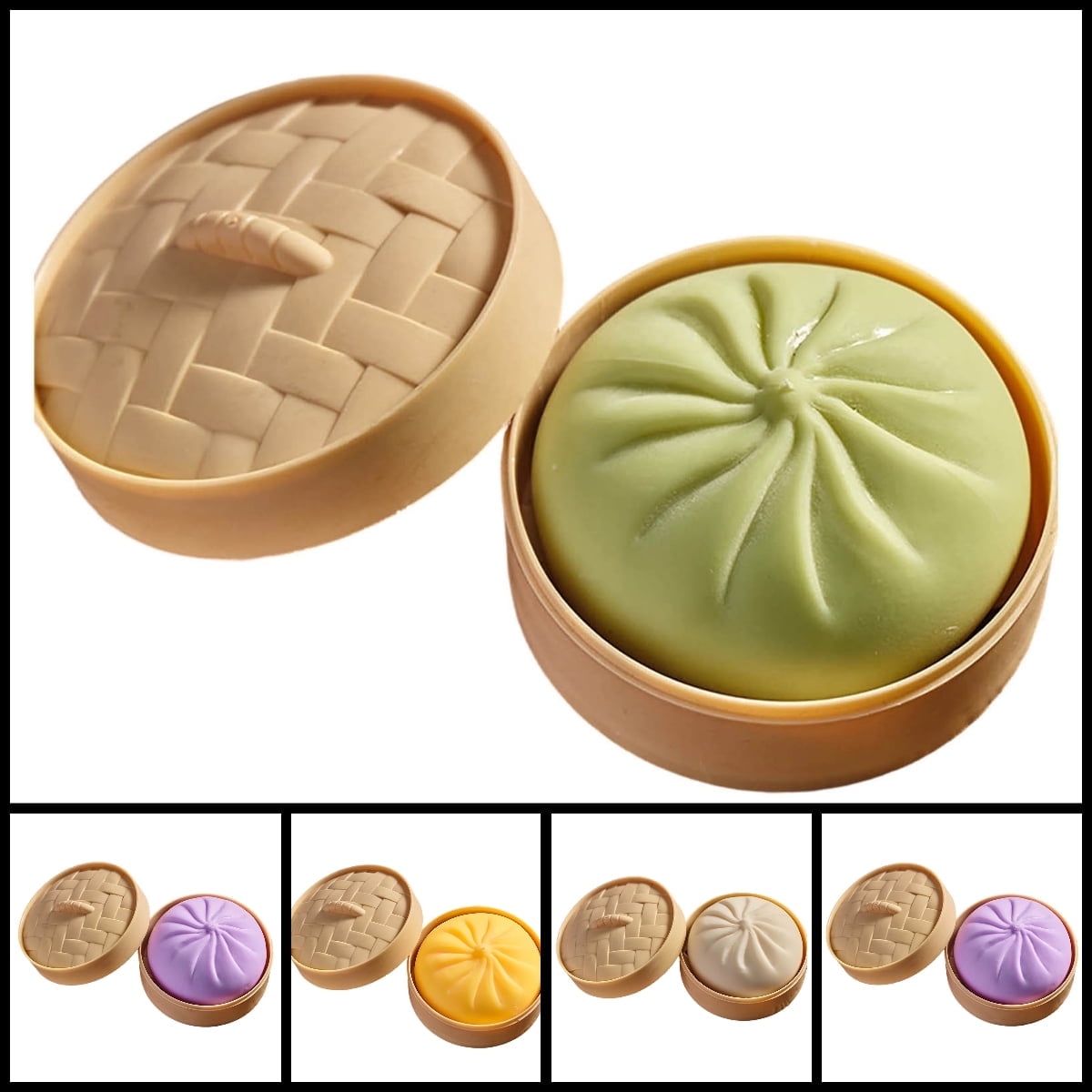 Soft Squeeze Decompression Green Dough, Giant Glitter Dumpling, Giant ...