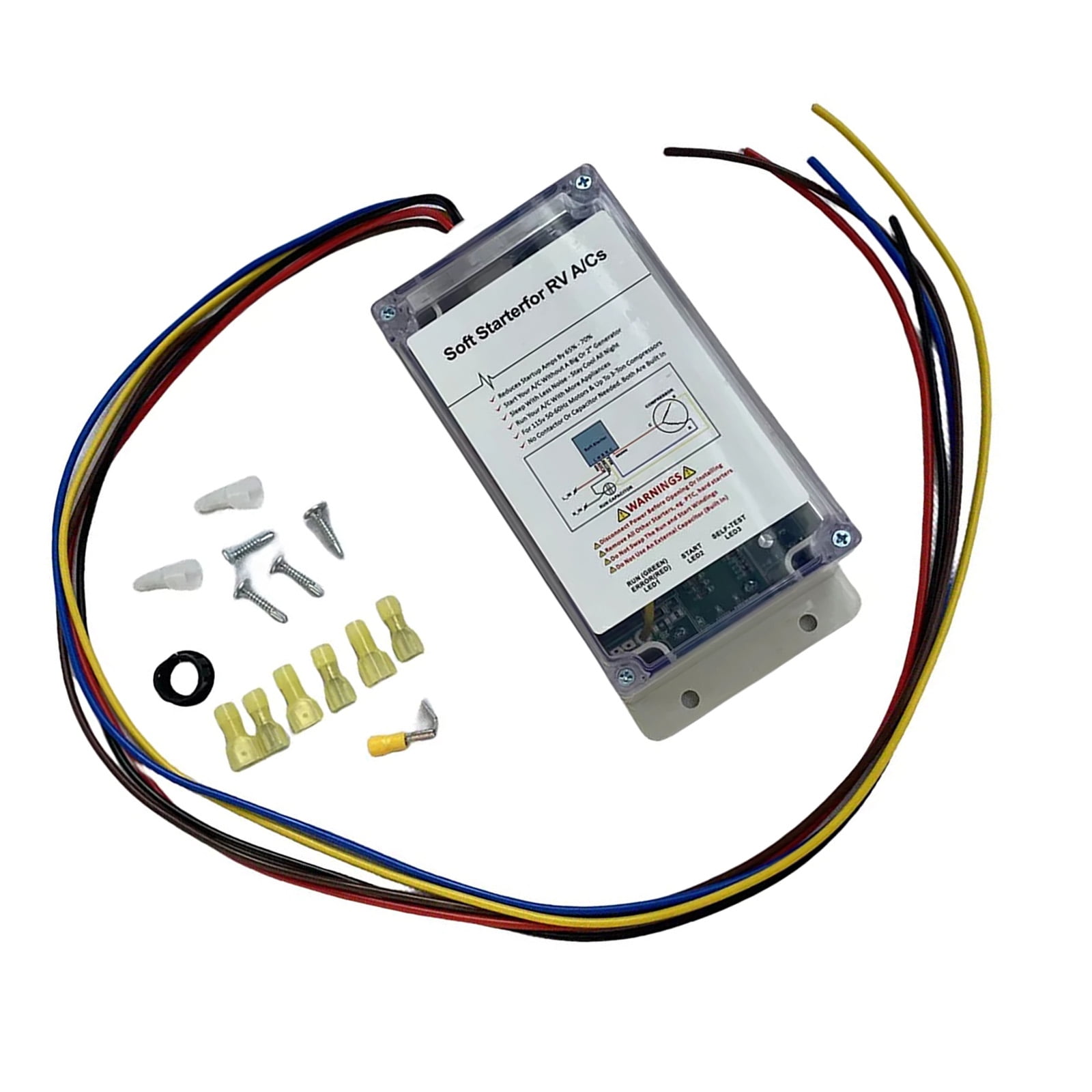 Soft Start Module for RV A/C Units, Reduces Amps for Running Multiple ...
