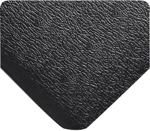 Soft Step Light Duty Anti-Fatigue Mat - Black. 3' W x 5' L x 3/8 ...