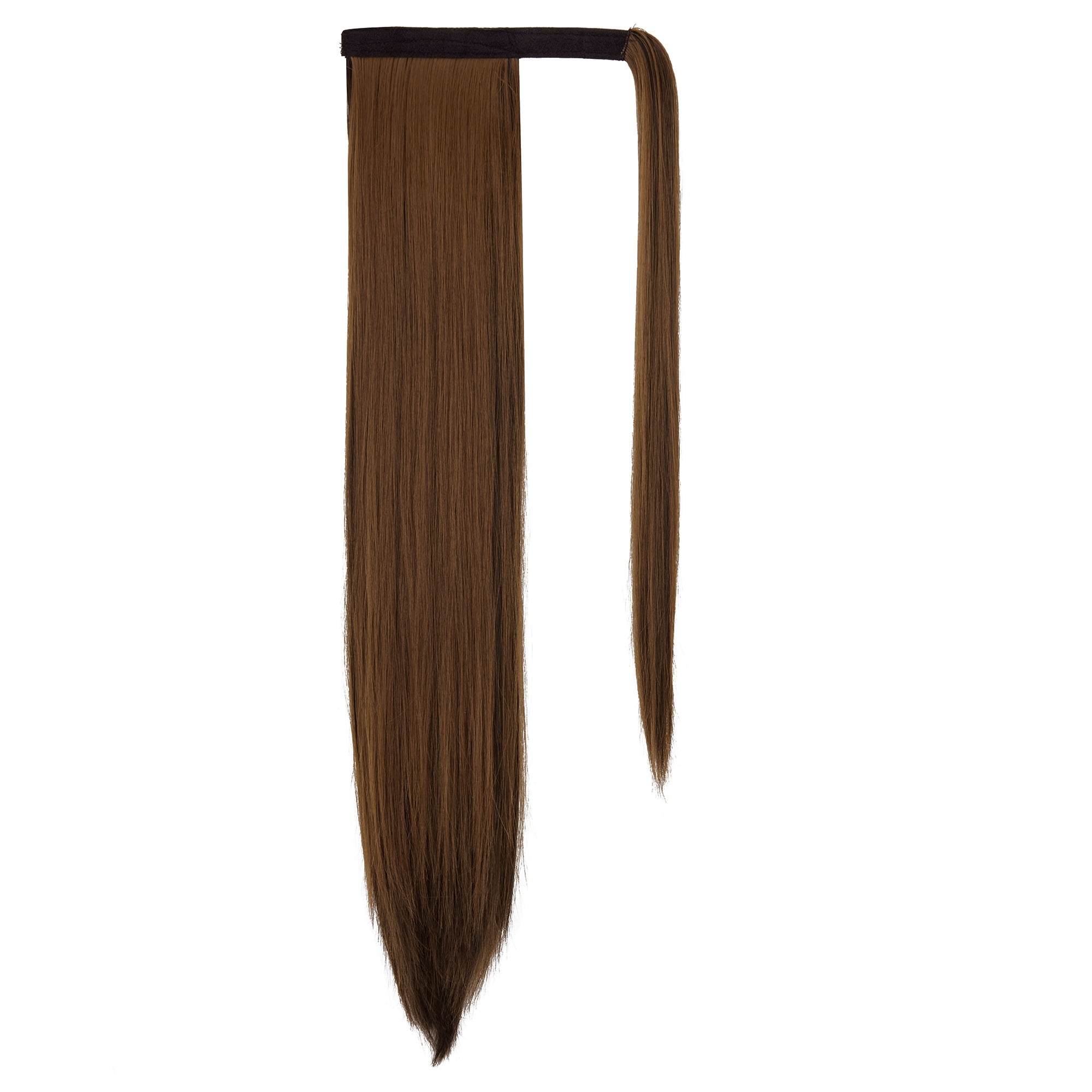 Soft Straight Ponytail Extensions 20-28 Inch Long Wrap Around Synthetic ...