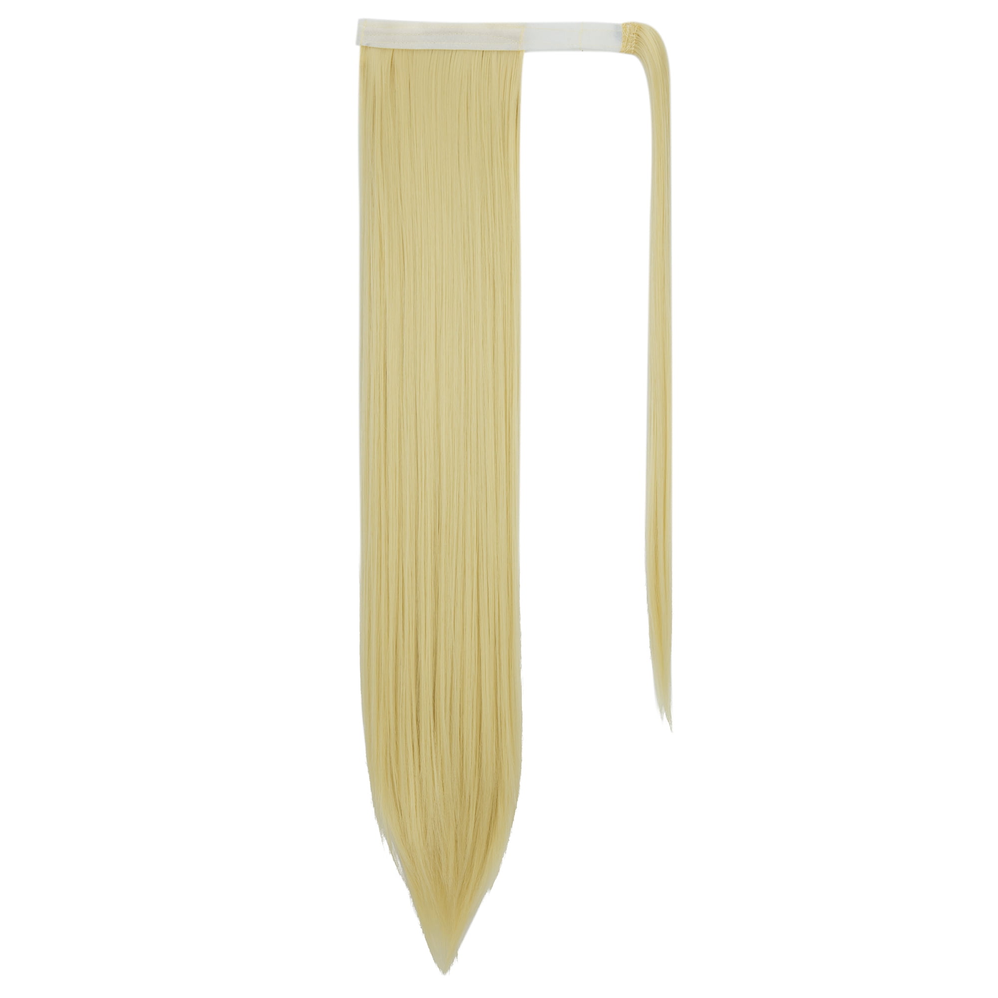Soft Straight Ponytail Extensions 20-28 Inch Long Wrap Around Synthetic ...