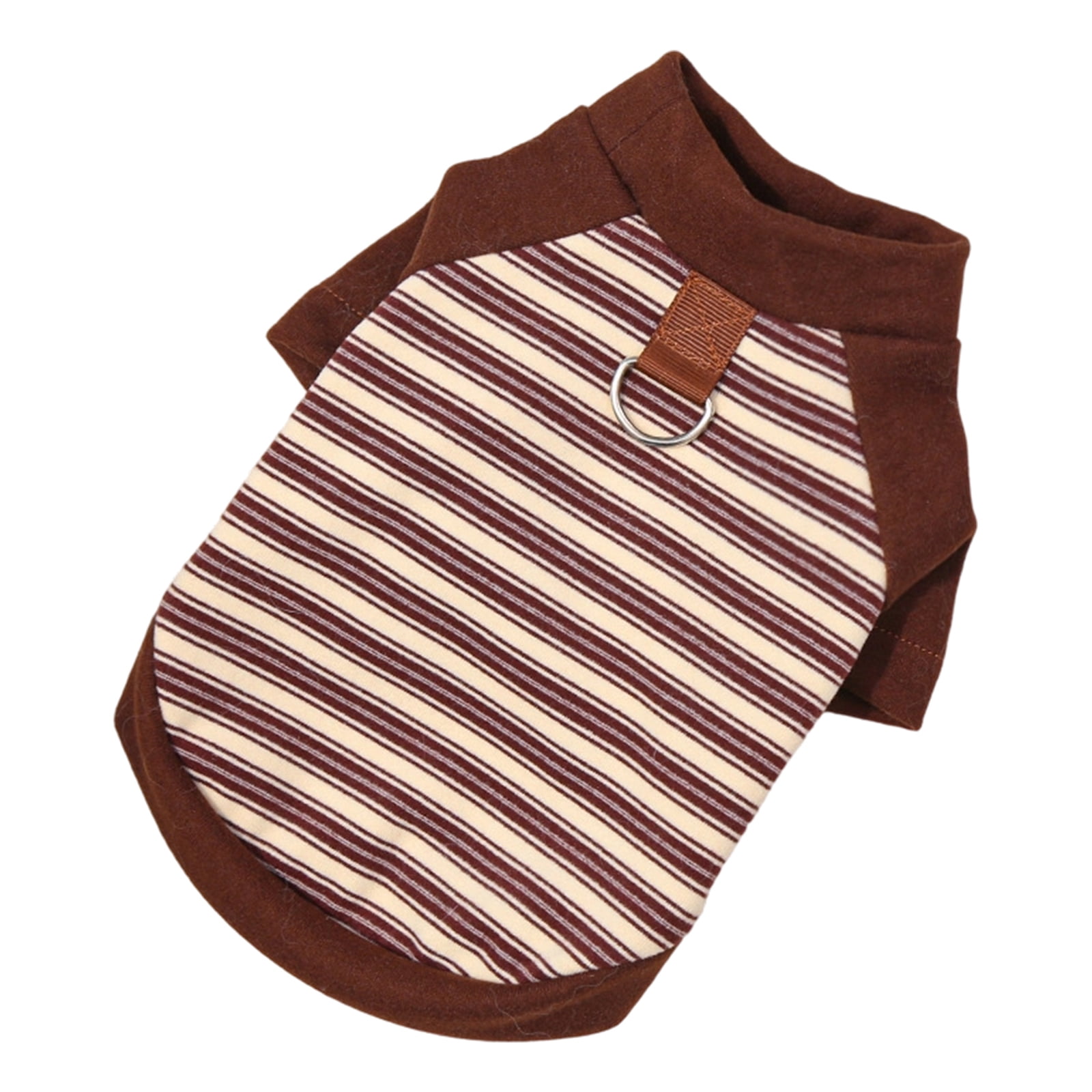 Soft Striped Dog T-Shirt Apparel Pullover for Spring Winter Multiple ...