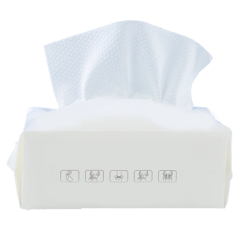 Soft, Strong, Absorbent Disposable Tissues for Sensitive Skin Cleansing ...
