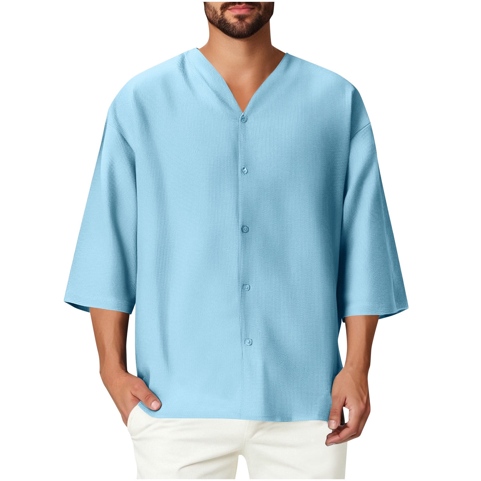 Soft Style Tshirt Camisetas Para Hombre Men's Button Down Shirt ...
