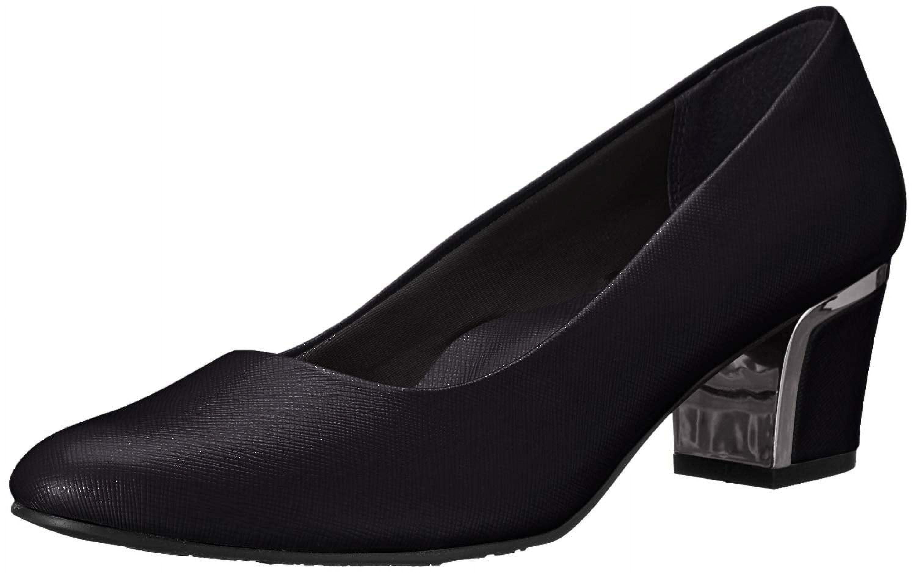 Soft Style womens Deanna Pump, Black Cross Hatch Patent, 8 US - Walmart.com