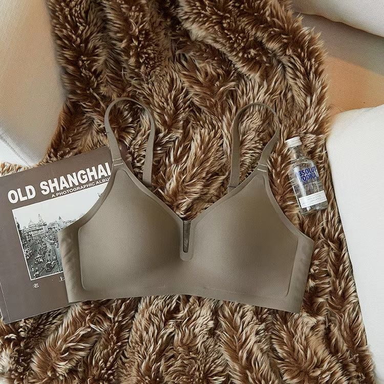 Soft Support Seamless Underwear Women's Thin Deep v-neck Comfortable ...