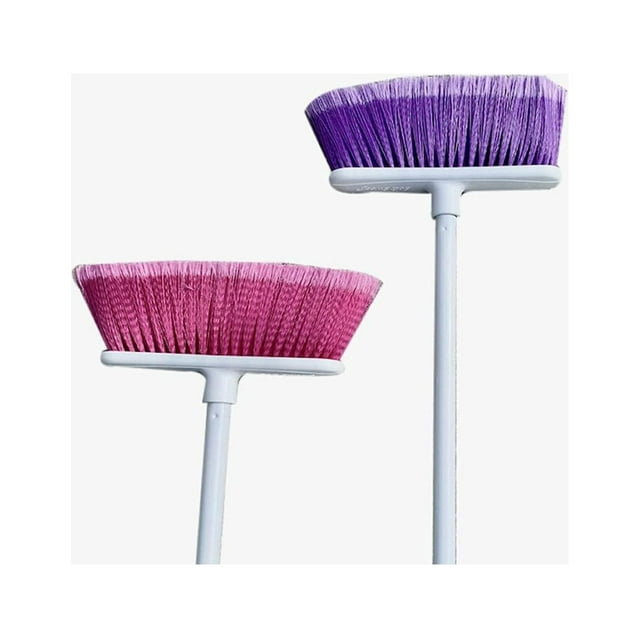Soft Sweep Magnetic Action Broom - 2 Brooms - Purple and - Walmart.com