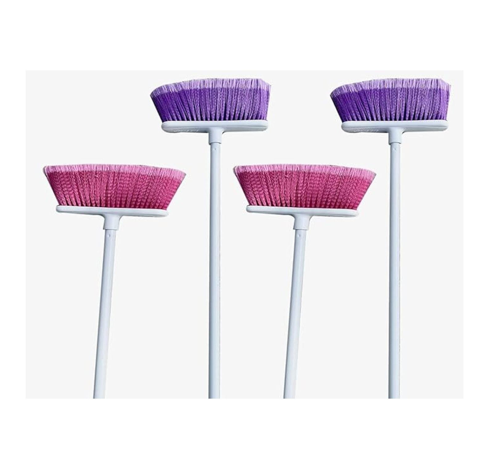 Soft Sweep Magnetic Action Broom 4 Assorted Color Brooms per Case ...