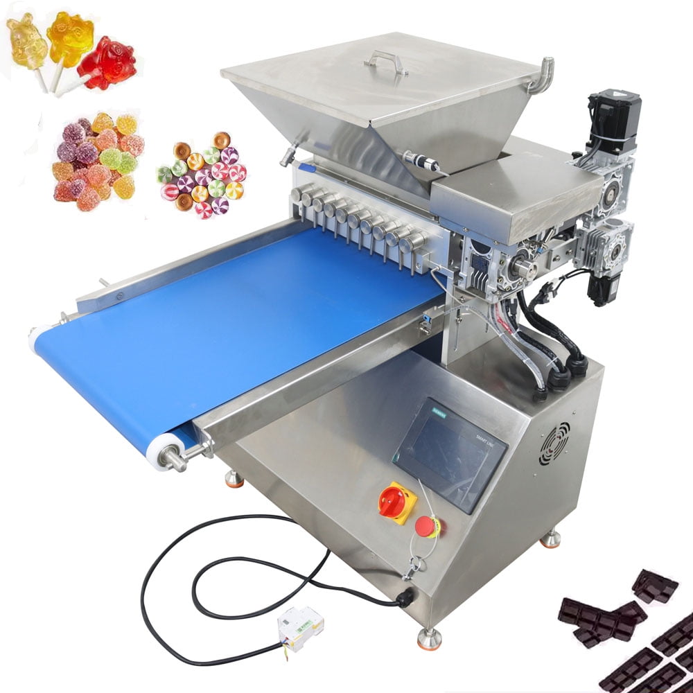 Soft Sweets Pouring Machine Semi-Automatic Chocolate Candy Maker with 5 ...