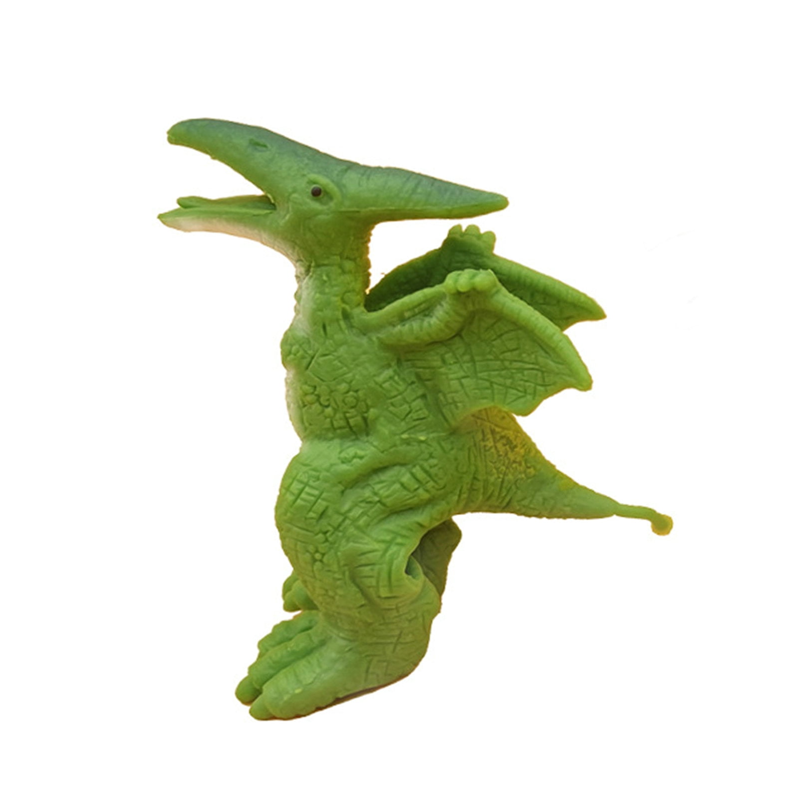 Soft TPR Dinosaur Puppet - Interesting Cartoon Dinosaur Soothing Toy ...