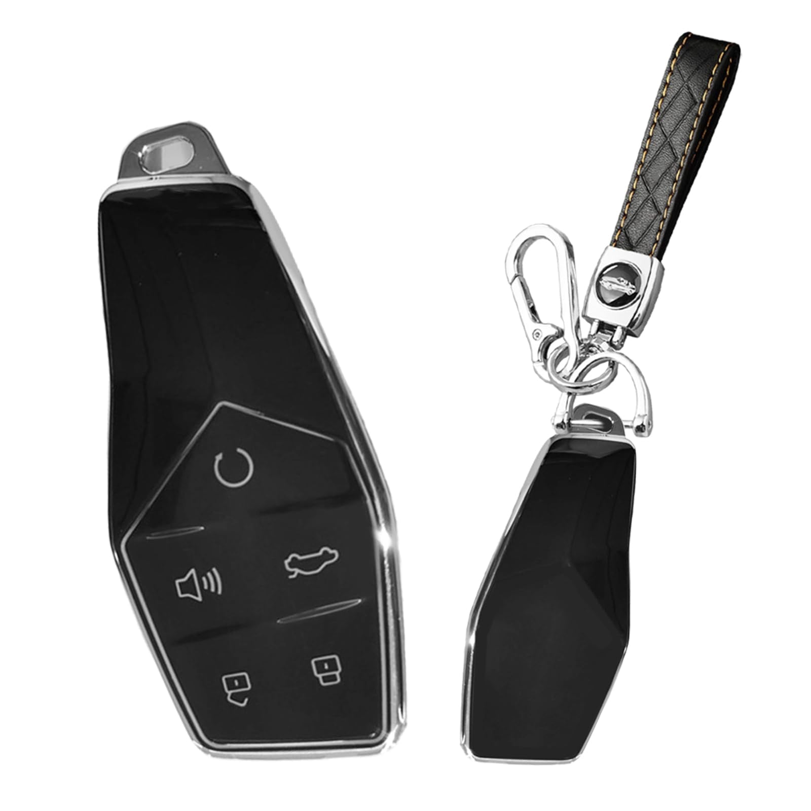 Soft TPU 5 Button Car Key Cover Compatible with MG ONE 2022 2023 2024 ...