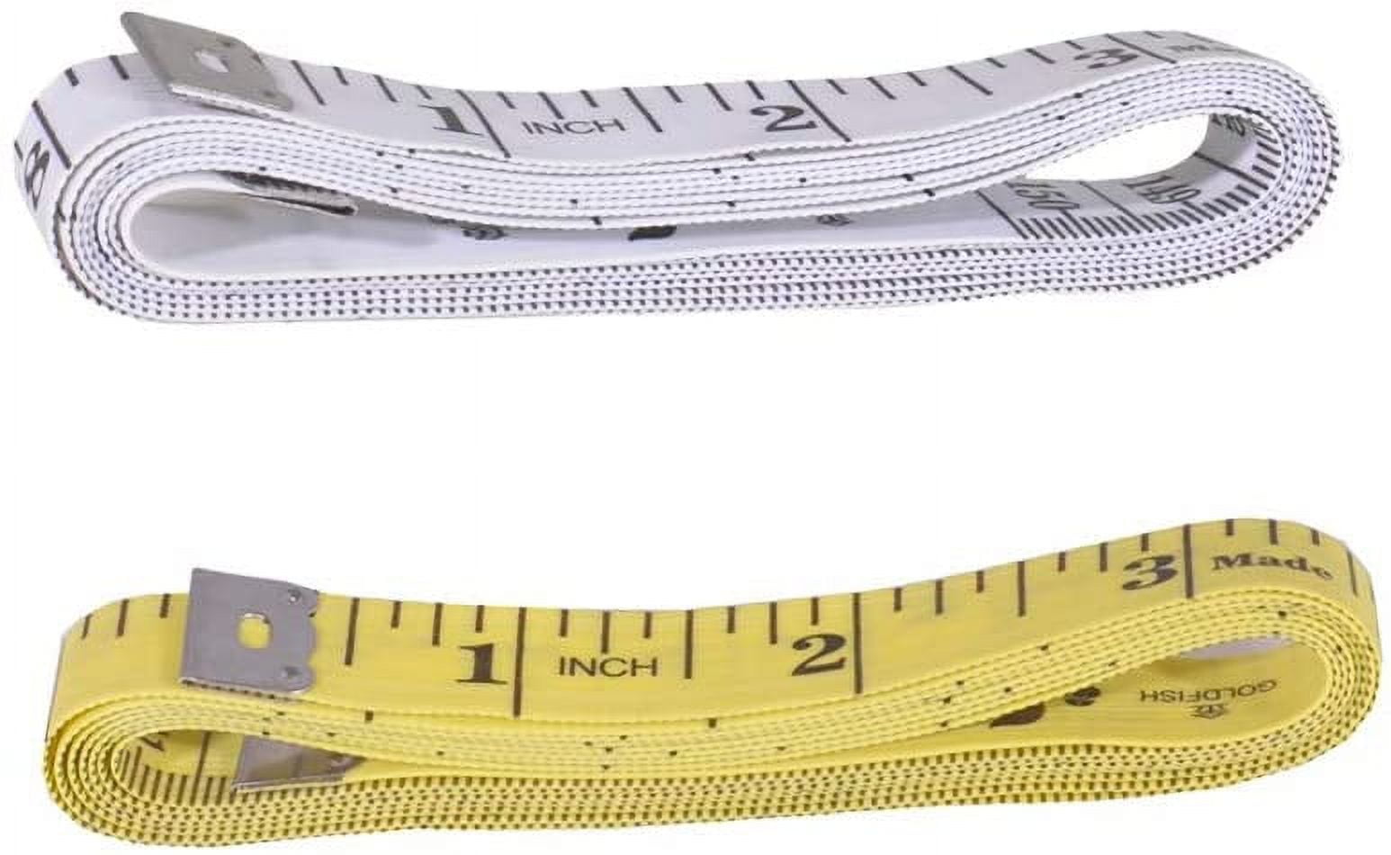 Soft Tape Measure, Body Measuring Tape Flexible Vinyl Ruler for Sewing ...