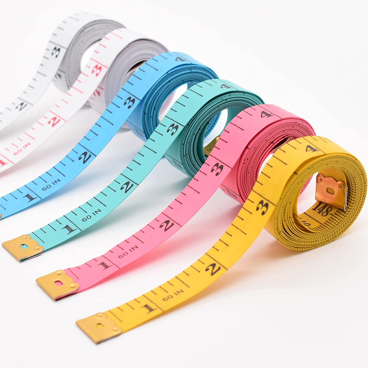 Soft Tape Measure Body Sewing Double Scale Flexible Measuring Tape ...