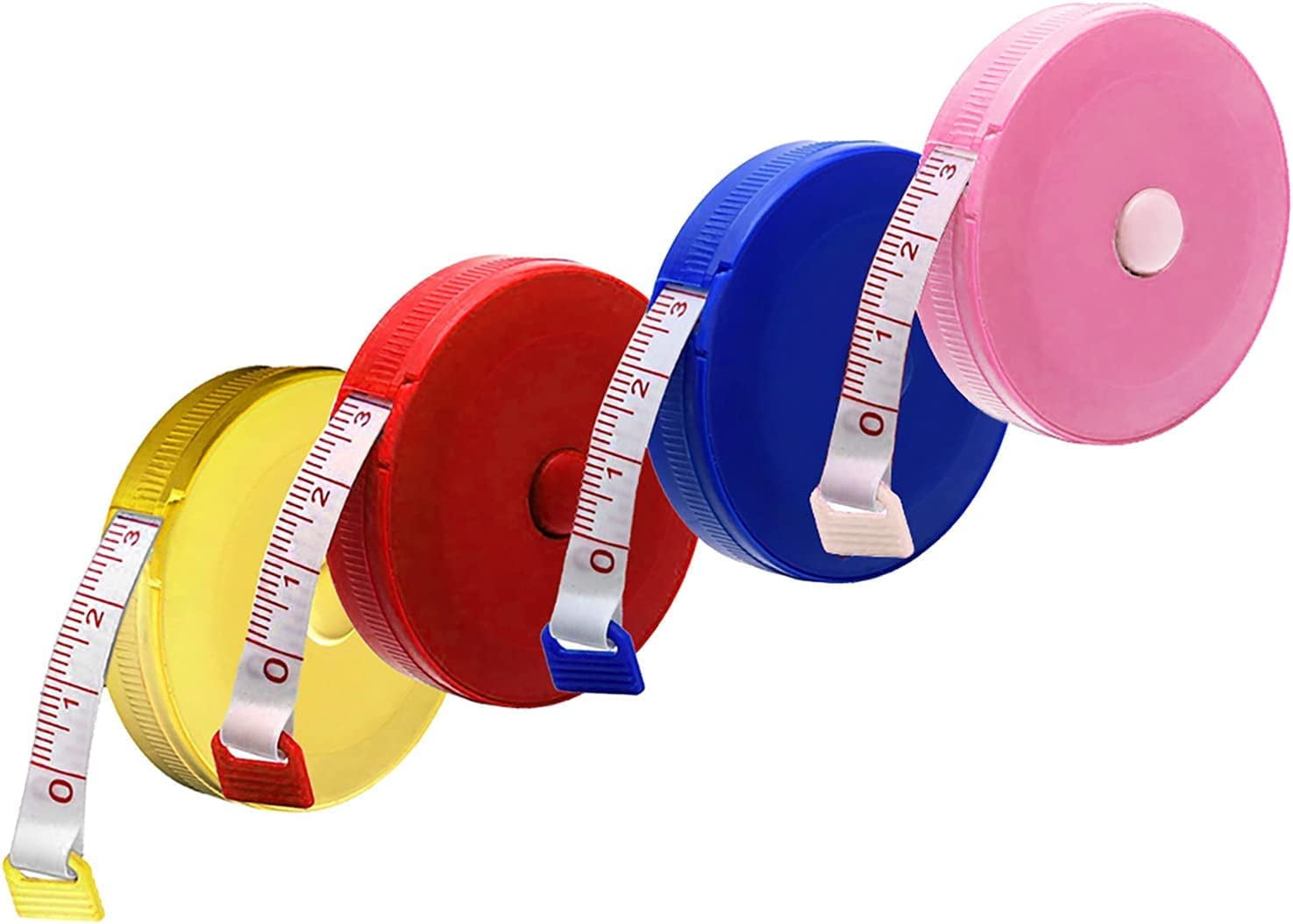 Soft Tape Measure, Fabric Measuring Tape, Retractable Tape Measure, 60 ...