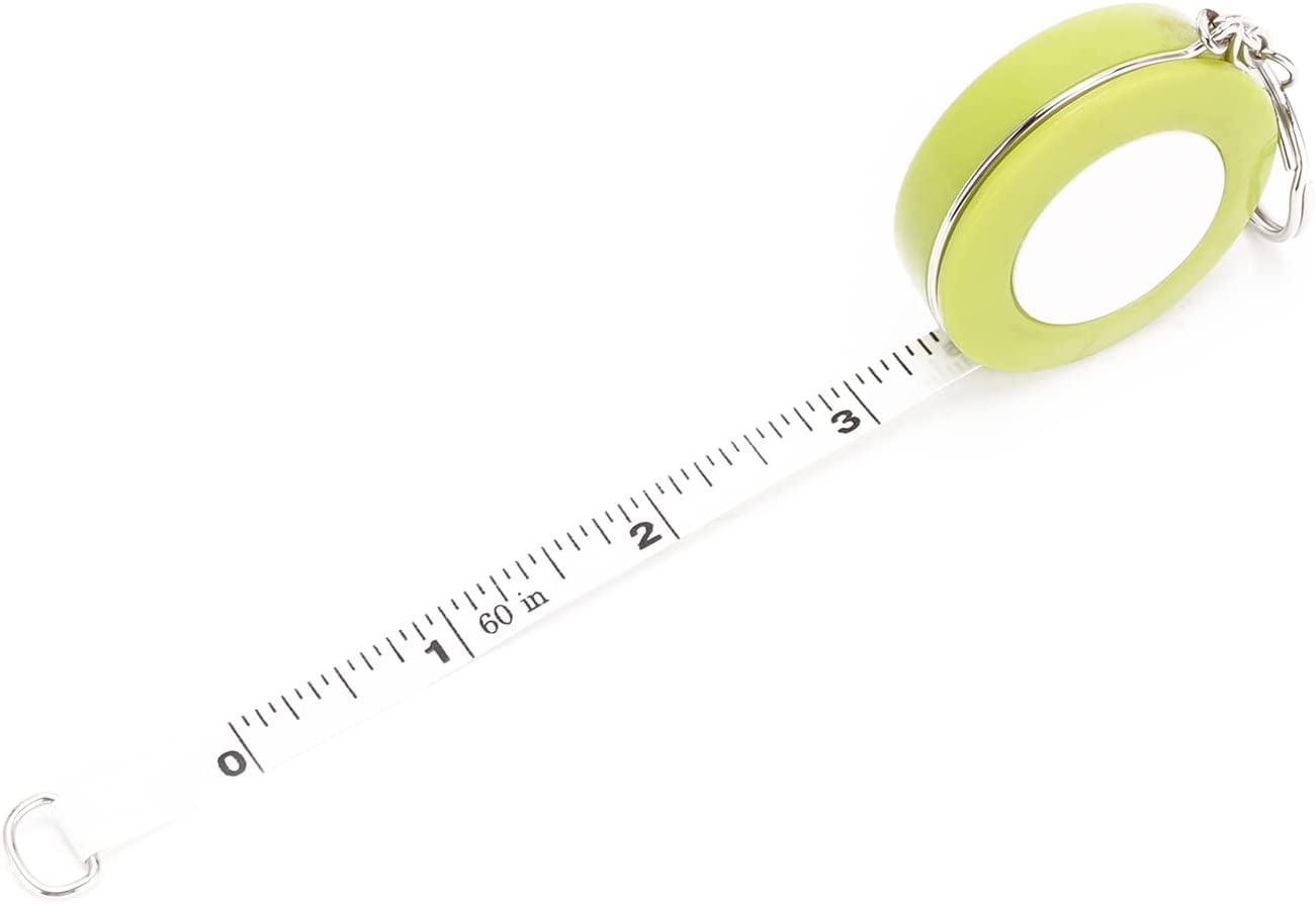 Soft Tape Measure, Mini Colored Flexible Tape Measure Keychain Shape ...