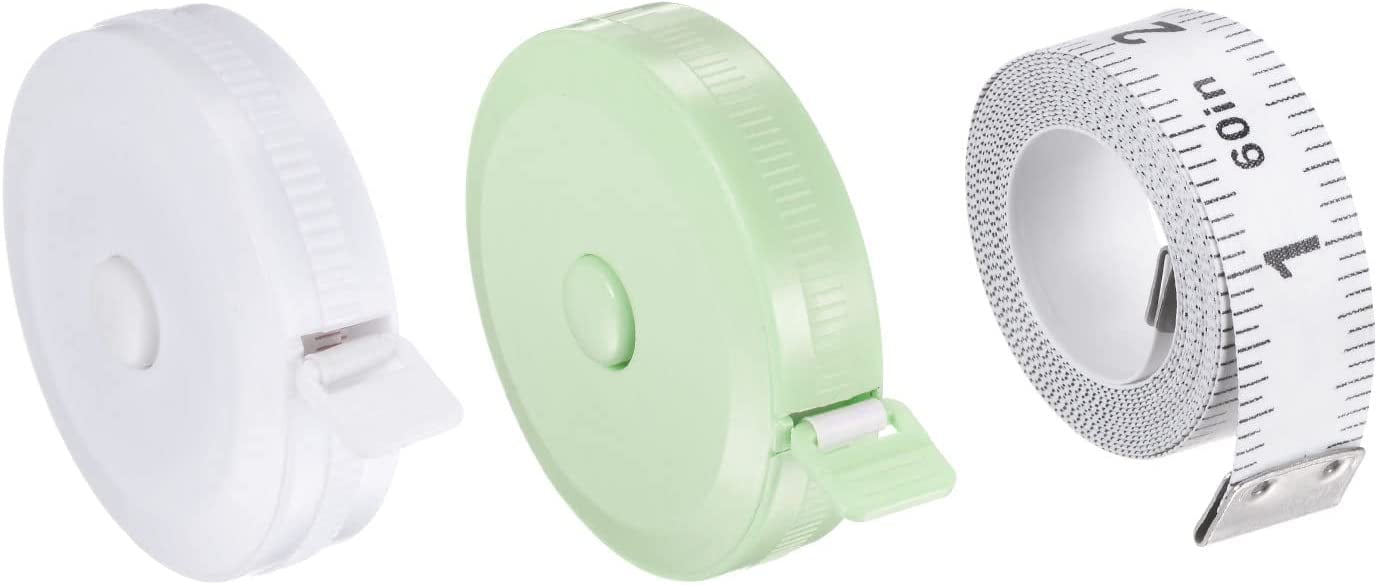 Soft Tape Measure Set 60" and 79" Retractable Measuring Ruler with ...