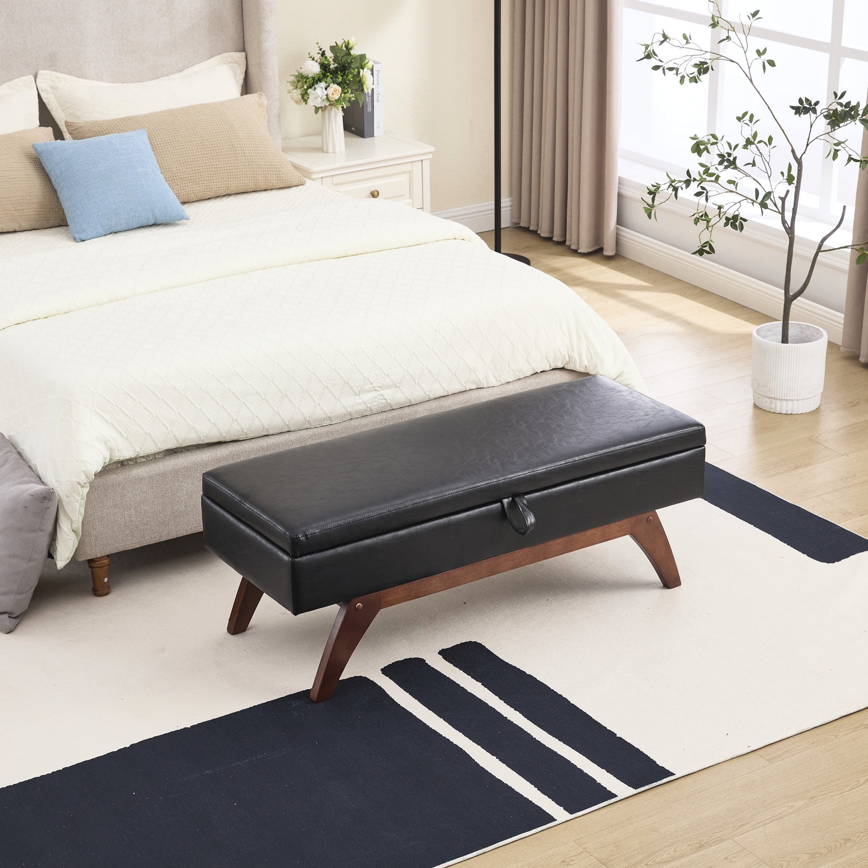 Soft Teddy Cladding - High - Weight Solid Wood & Storage - Bedside ...