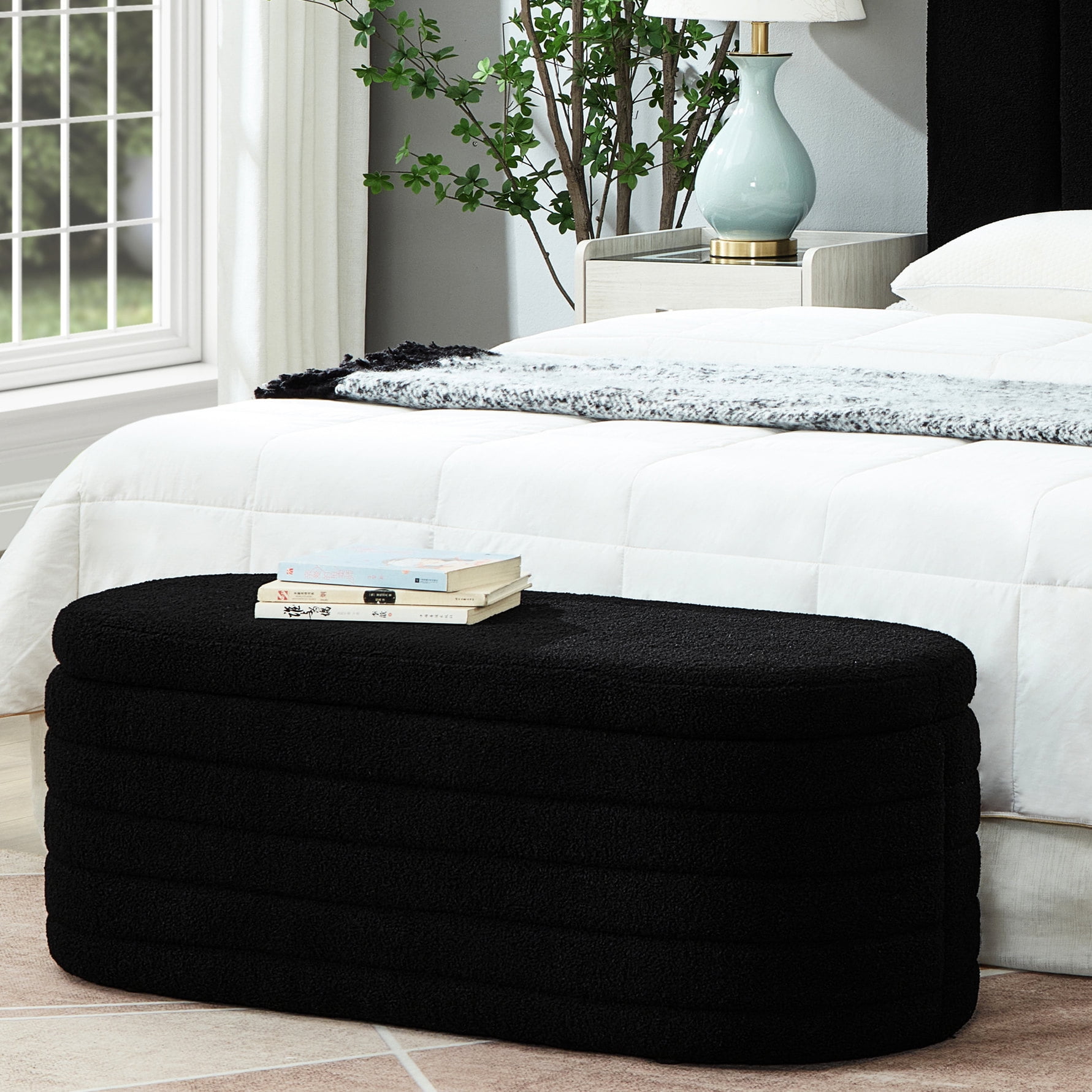 Soft Teddy Fabric with Storage Function - Bedroom, Living Room, Keep ...
