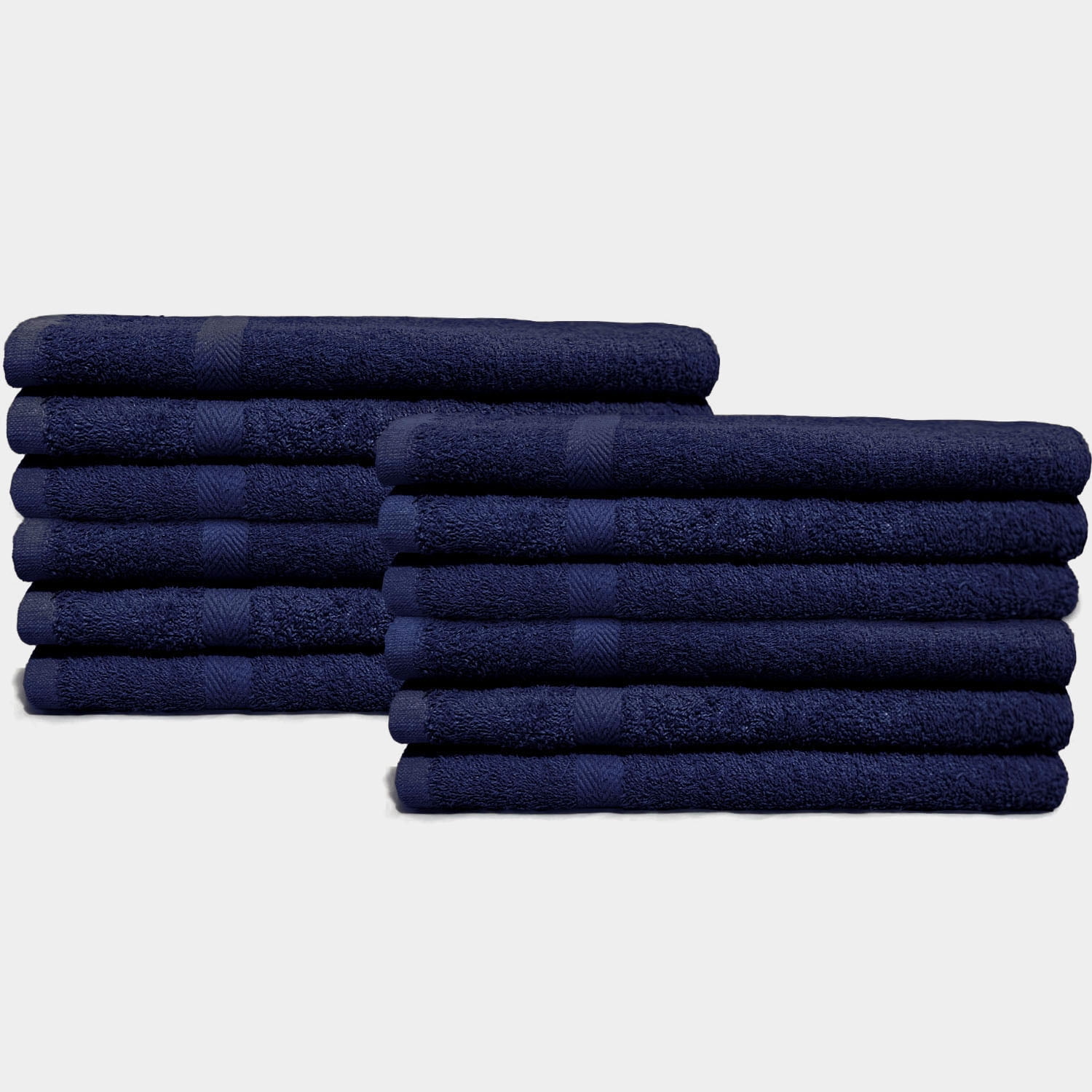 Soft Textiles 12 Pack Navy Color Salon Towel Premium Hotel, Salon & Gym ...