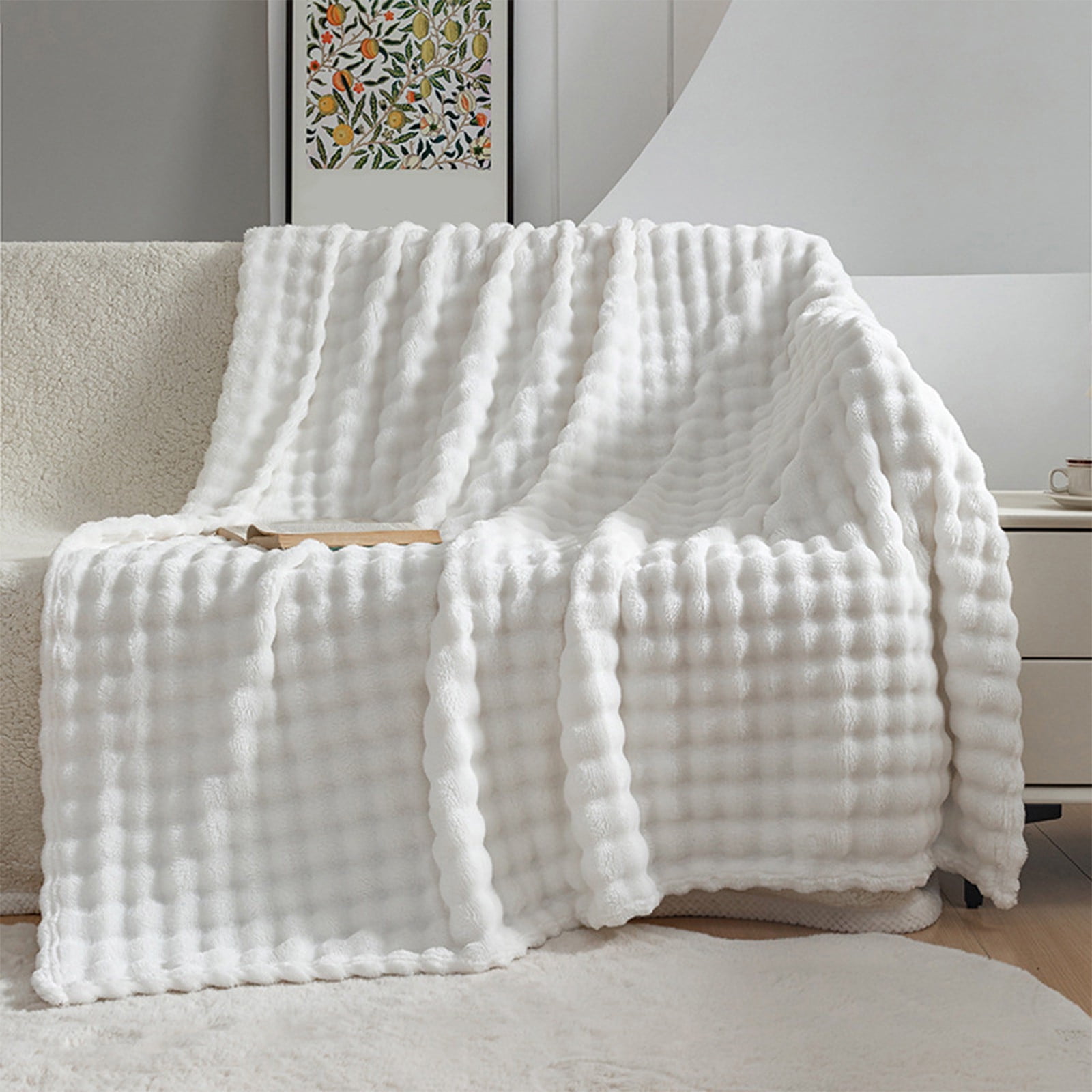 Soft Thick Facecloth Blankets Nap Blankets For Beds Sofas And Other ...