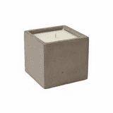 Soft Timber — Warm Vanilla Cedar Candle (Large Stone Block) — 14 oz ...