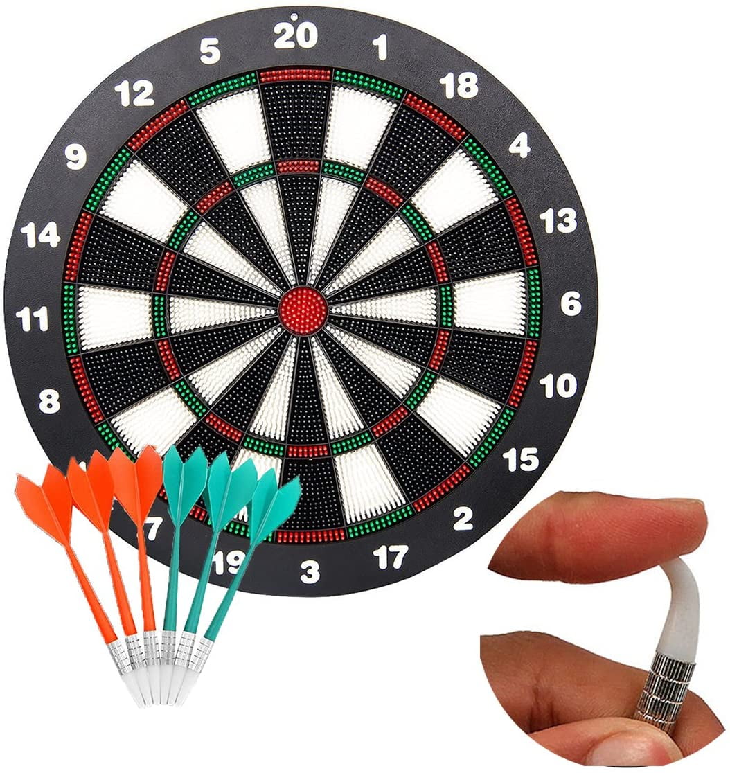 Soft Tip Darts and Target, Ideal for Kids, Professional Dartboard (with ...