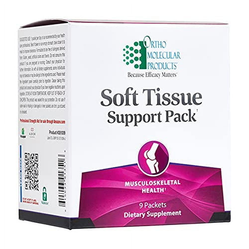 Soft Tissue Support Pack (9ct) by Ortho Molecular Products - Walmart.com