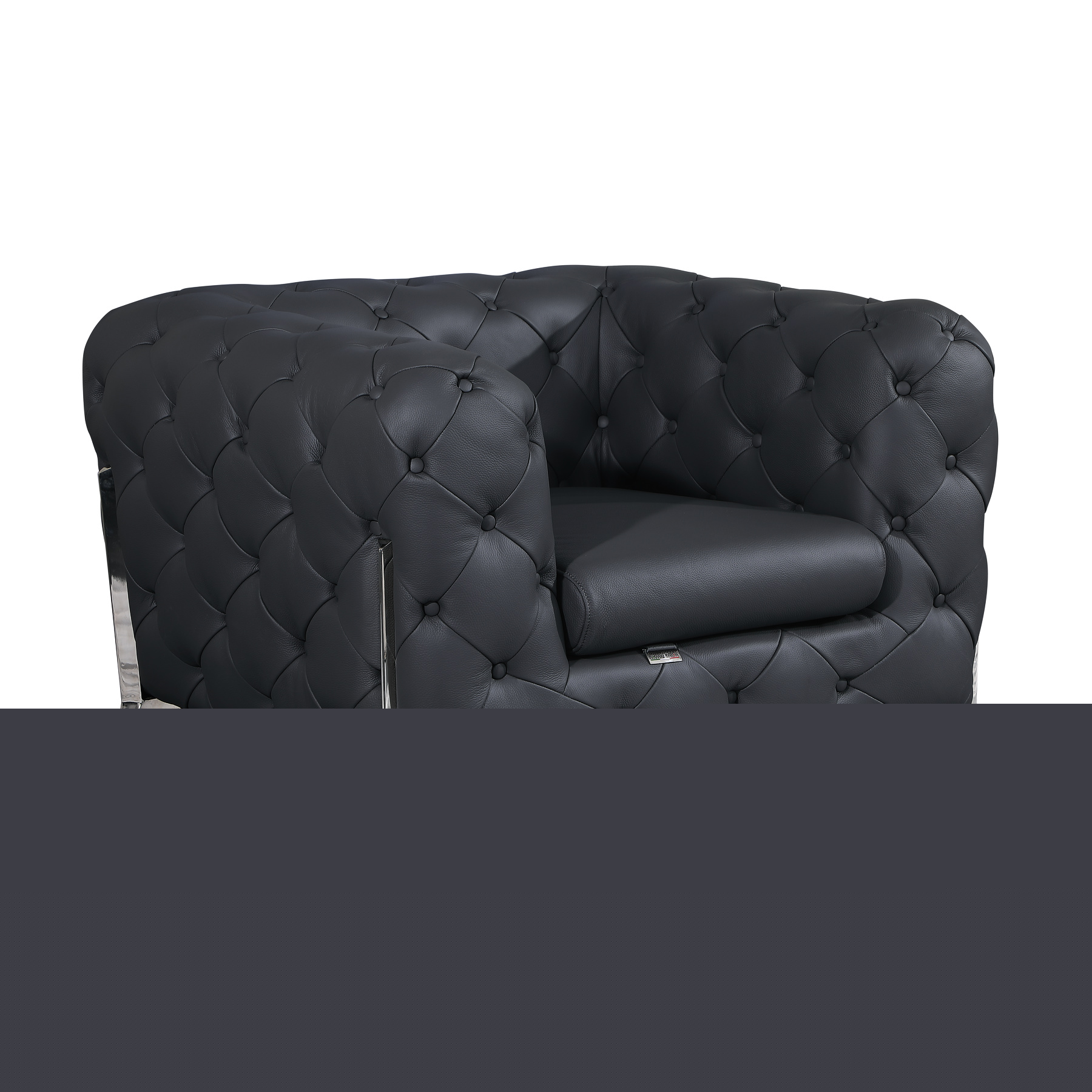 Soft Top Grain Leather Recliner Chair With Reinforced Structure Luxury ...
