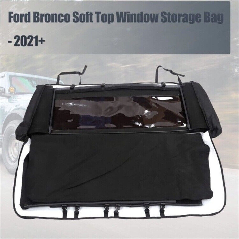 Soft Top Window Storage Bag 600D For Ford Bronco Accessories 2021 2022 ...