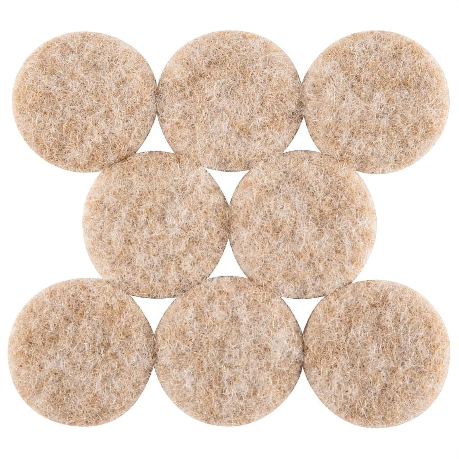Soft Touch 5034601 Tan 1 in. Adhesive Felt Chair Glide, Tan - Pack of 8 ...
