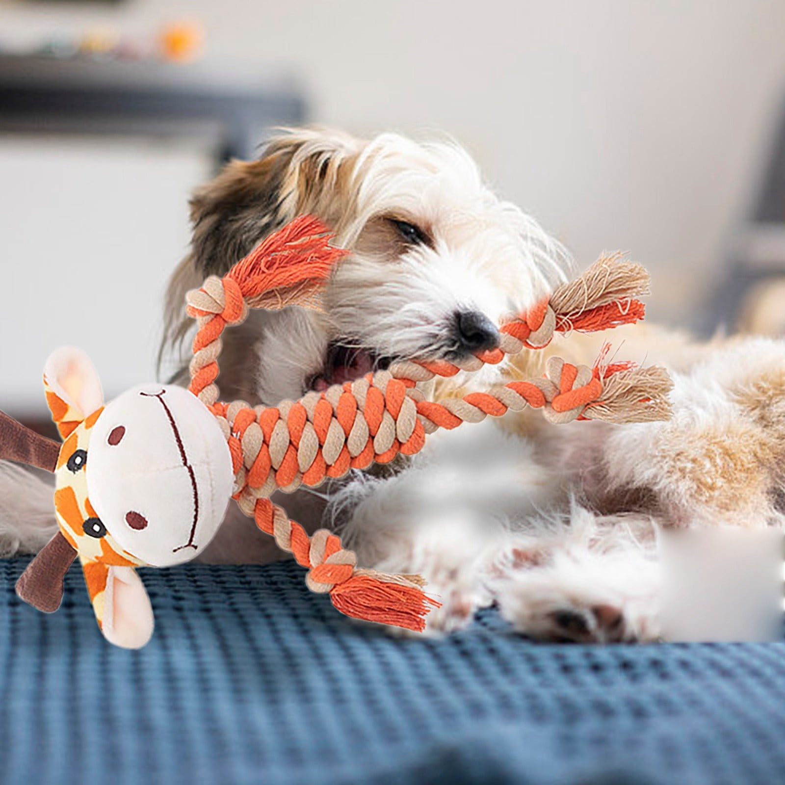 Soft Tough Dog Chew Toys for Aggressive Chewers Indestructible ...