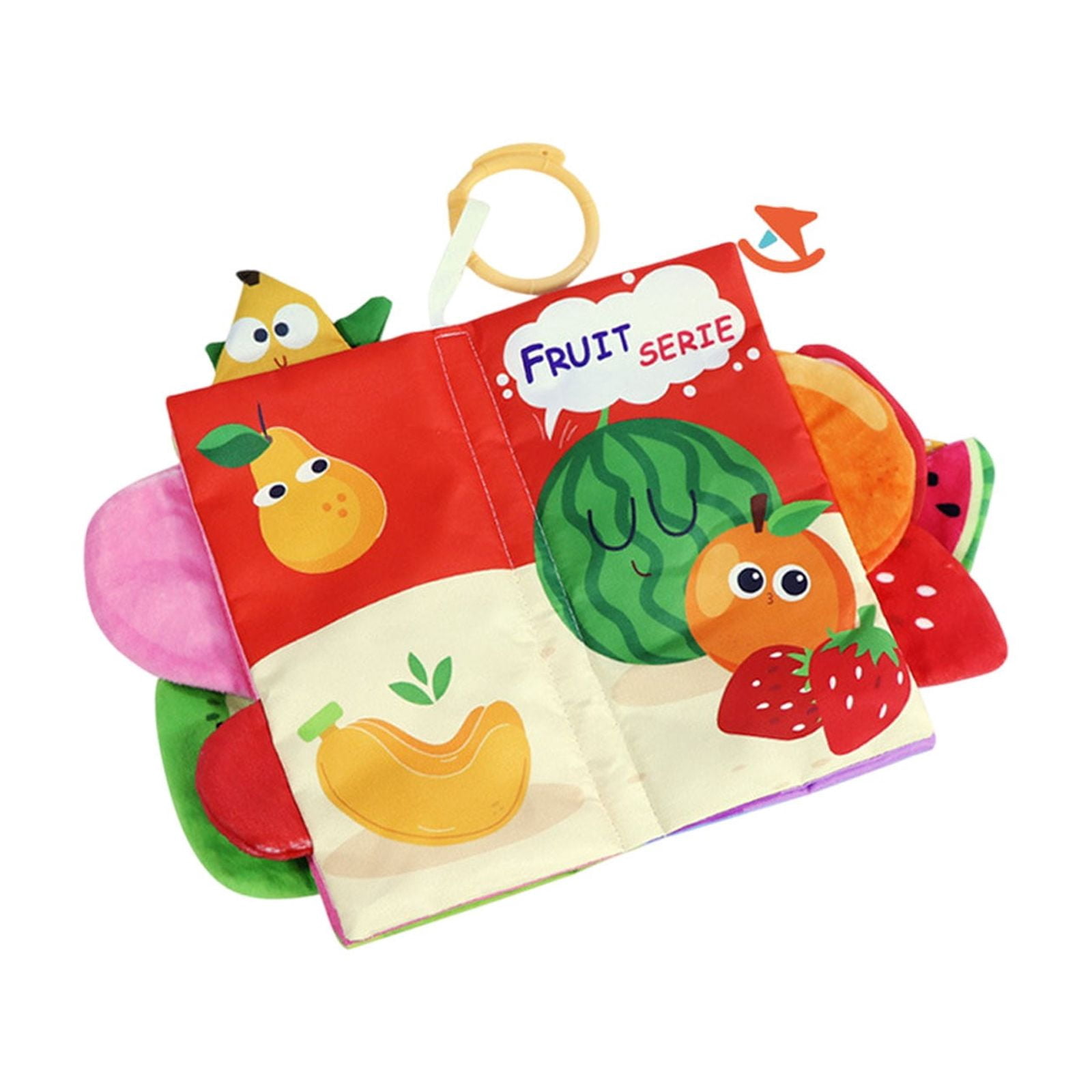 Soft Toys Baby Cloth Books, Touch and Feel Crinkle Books, Infants ...