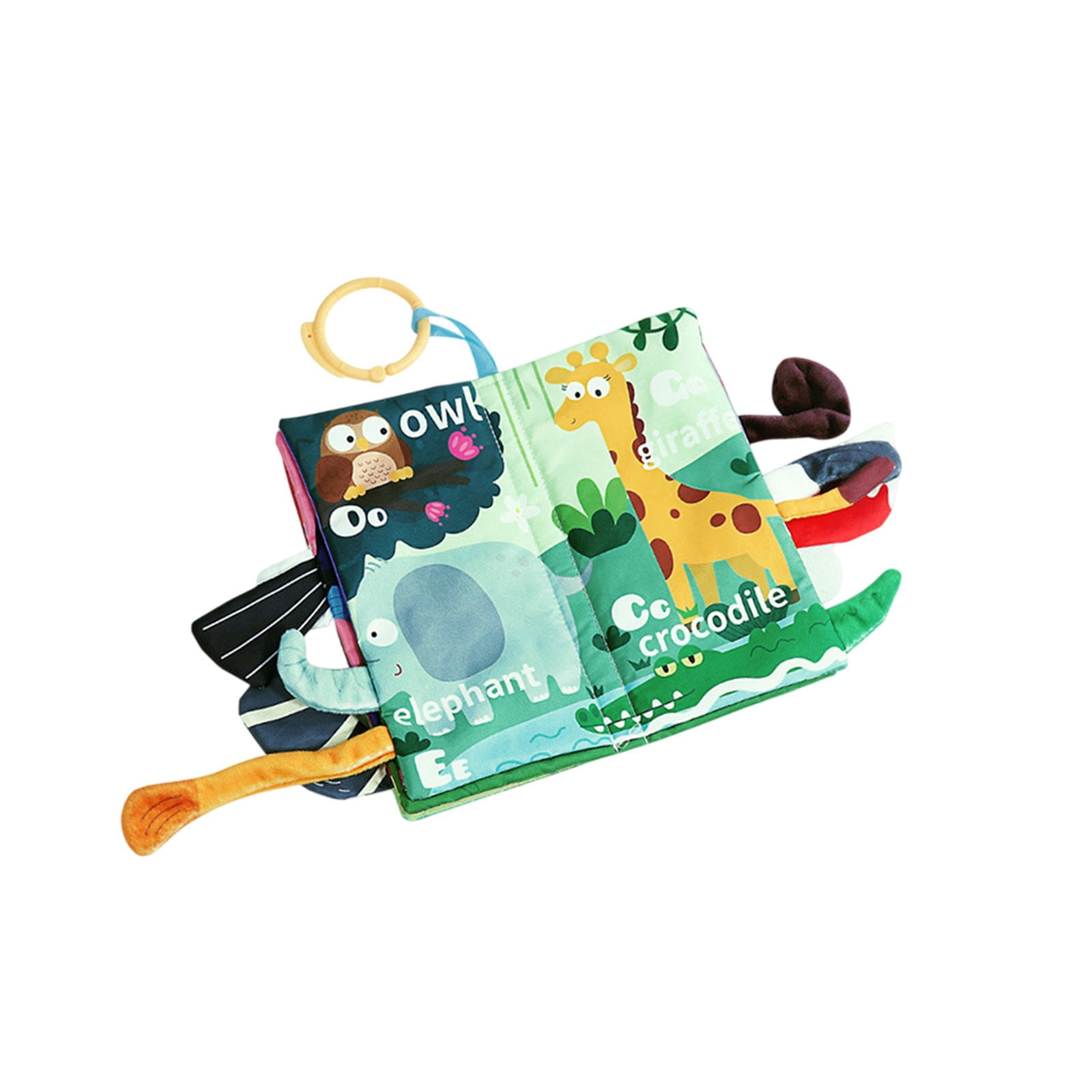 Soft Toys Baby Cloth Books, Touch and Feel Crinkle Books, Infants ...