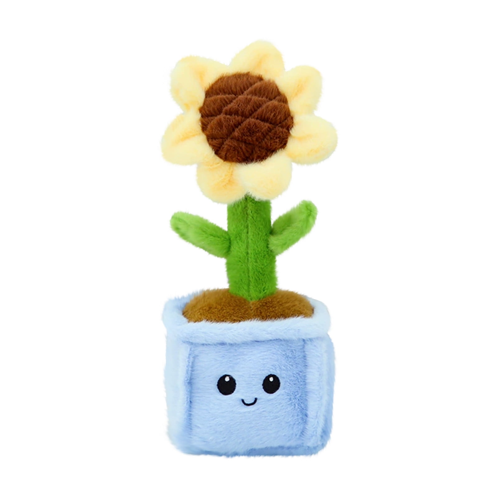 Soft Toys, Plush Stuffed Animals Potted Plants-Adorable Cartoon ...
