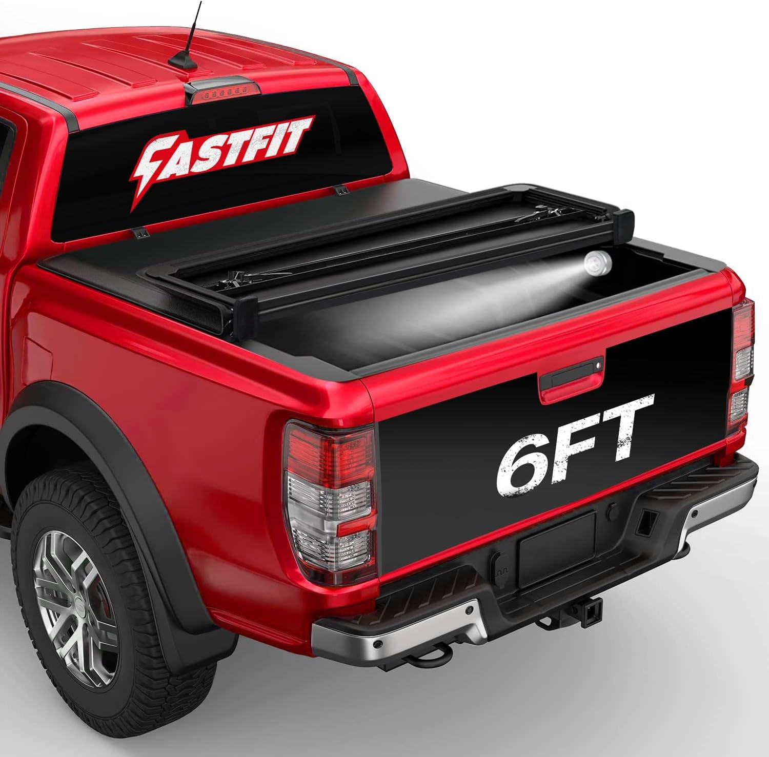 Soft Tri-Fold Tonneau Cover Fits 1983-2011 Ranger Fleetside (Not for ...